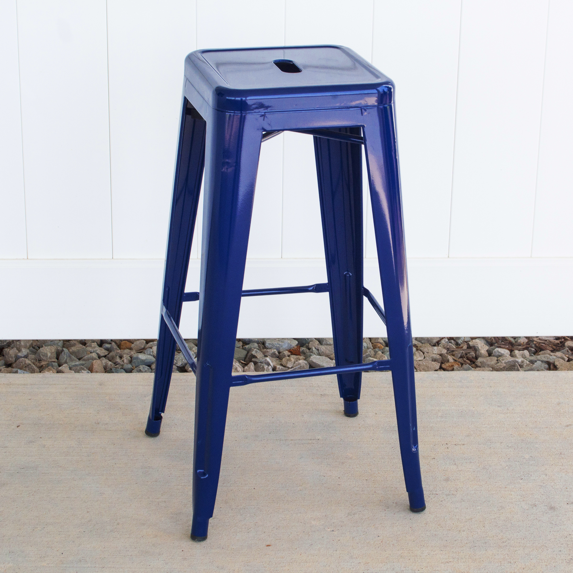 Blue 30\" Metal Bar Stool 3 Pc | Northern Tool