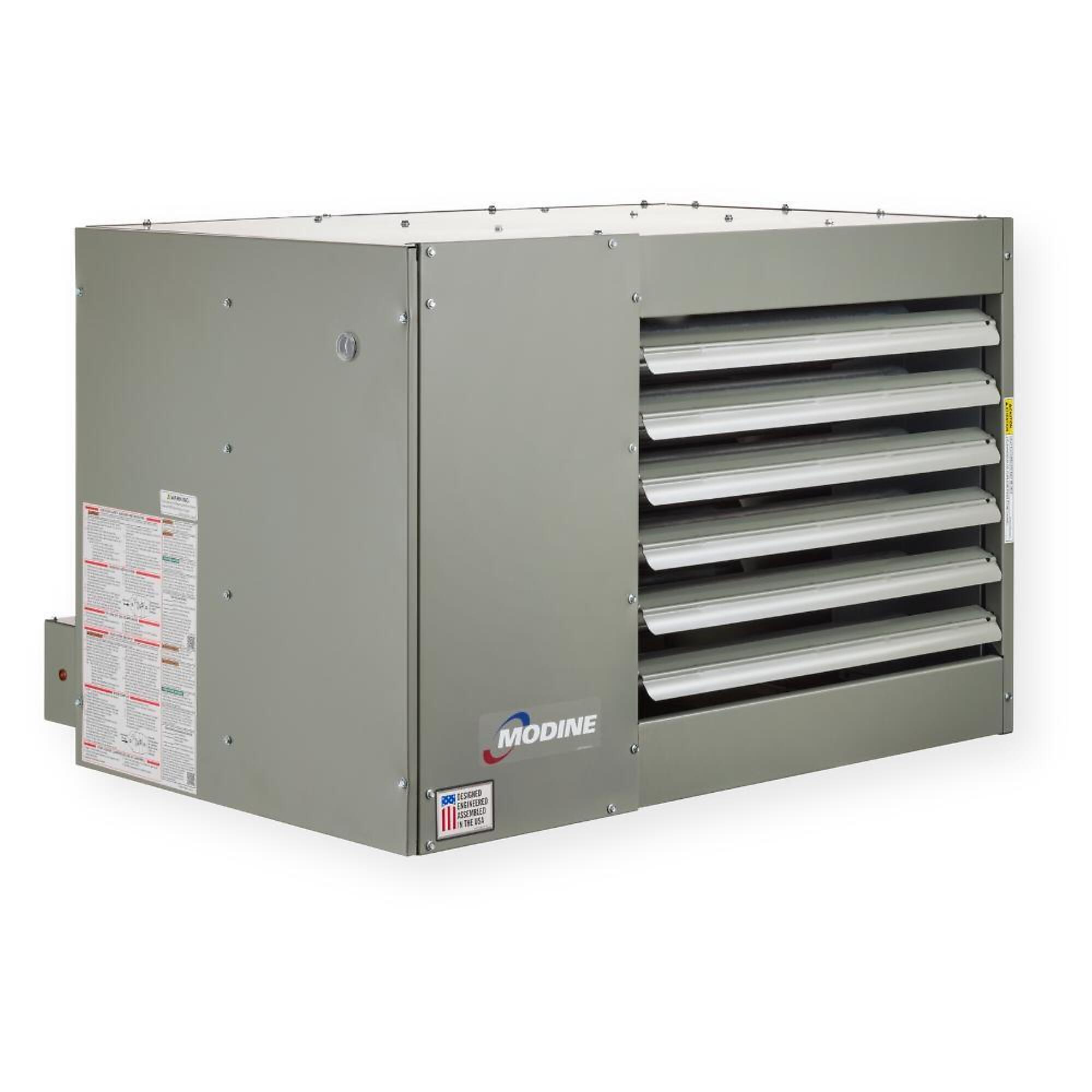 Modine PTP Series Low-Profile Natural Gas Heater - 250,000 BTU, Blower ...