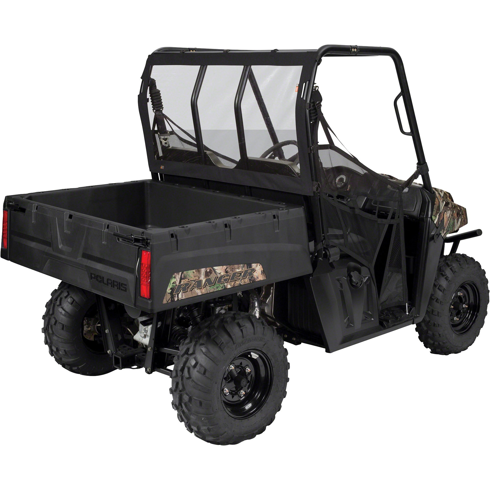Classic Accessories Quad Gear UTV Rear Window — Black, For Polaris ...