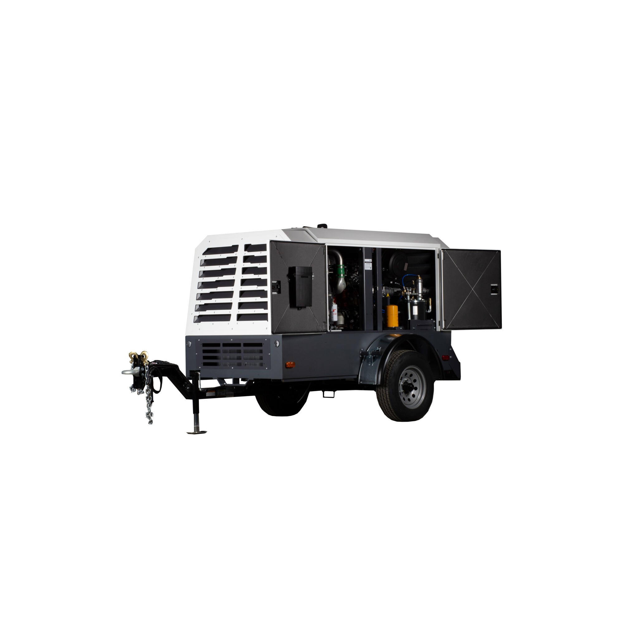 ELGI Trailer Mount Portable Screw Air Compresor, 90 cfm@ 100 PSI with ...