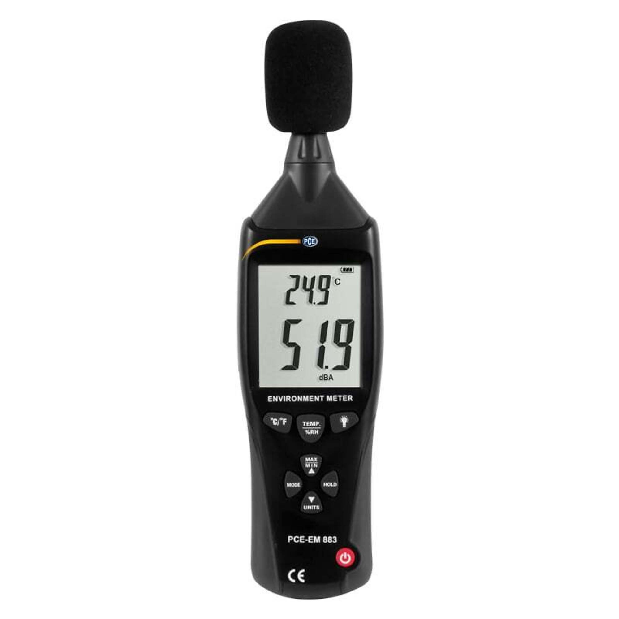 PCE Environmentalmeter Multifunctional Air Humidity Meter — Measures ...