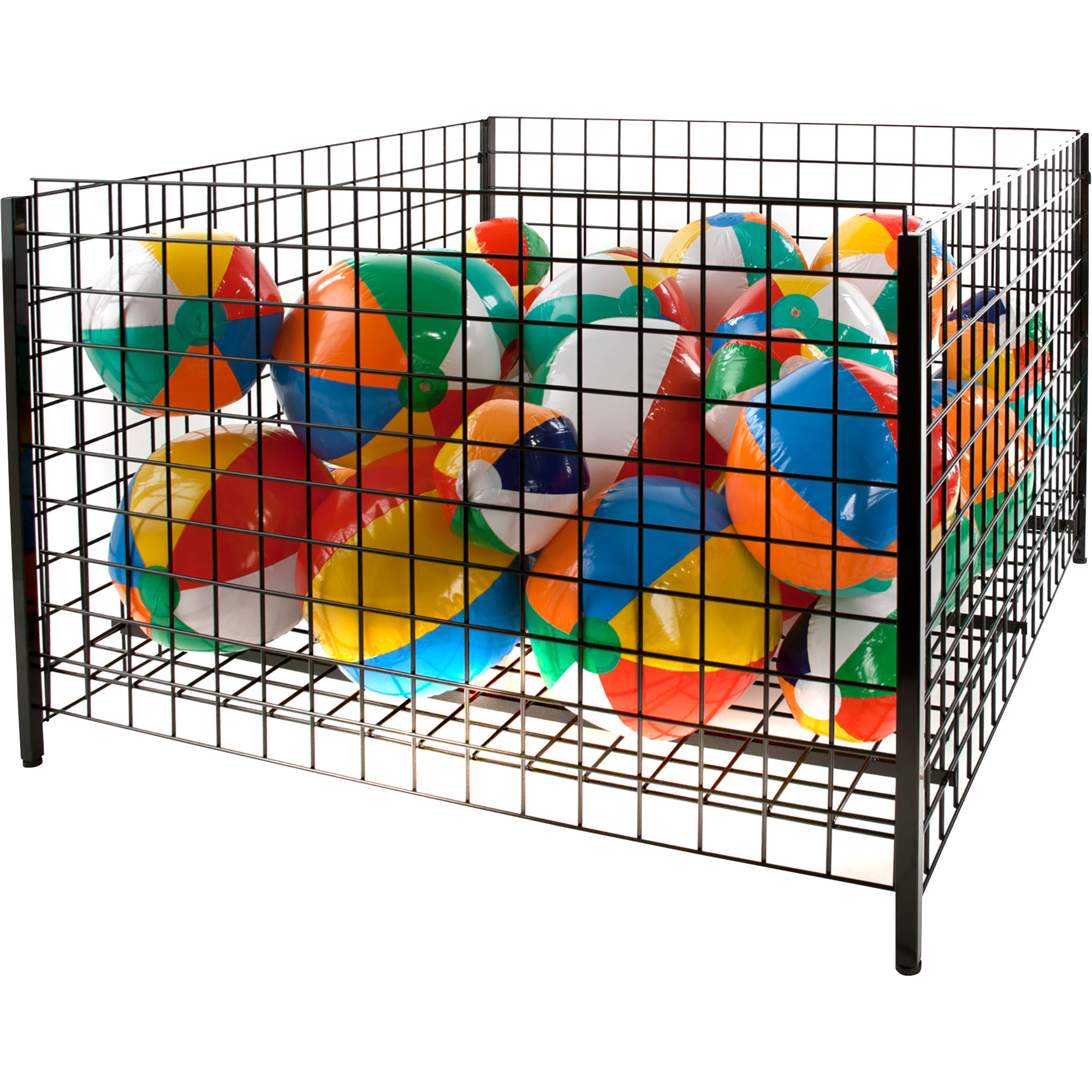 Econoco 48in. Square Grid Dump Bin, Black, Model# GTC48/B | Northern Tool