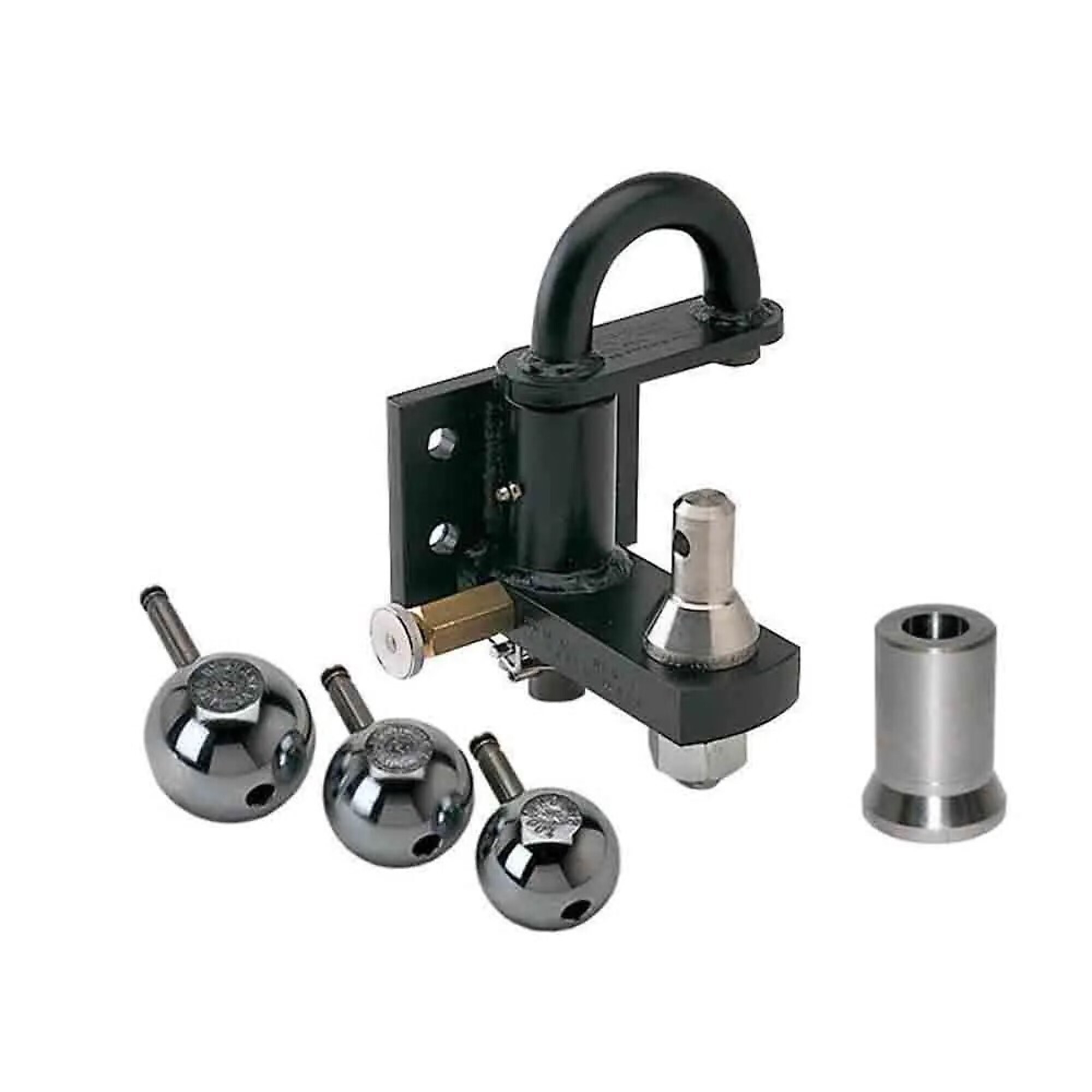 Convert-A-Ball, Pintle Hook Combo with 3 Interchangeable Stainless Steel Trailer Hitch Balls ...