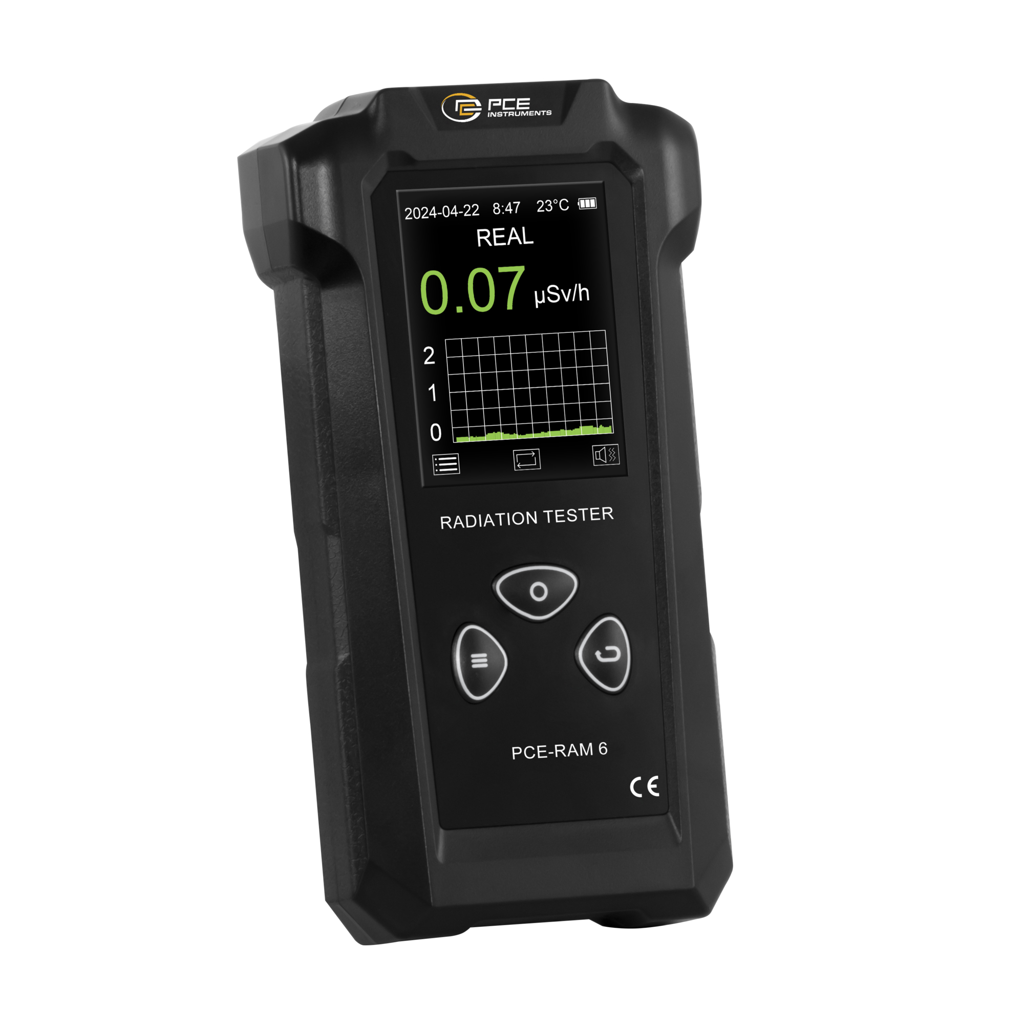 PCE Radiation Detector — Geiger Counter, Monitors X, Gamma, and Beta ...