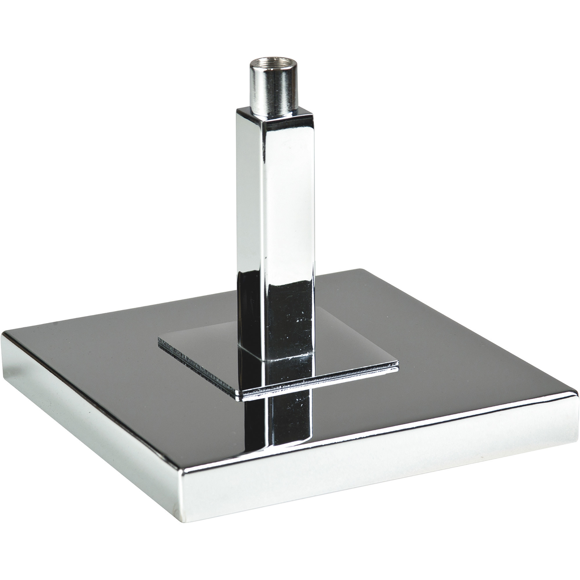 Econoco Deluxe 6in. Square Chrome Display Base 6-Pk., Model# Q6 ...