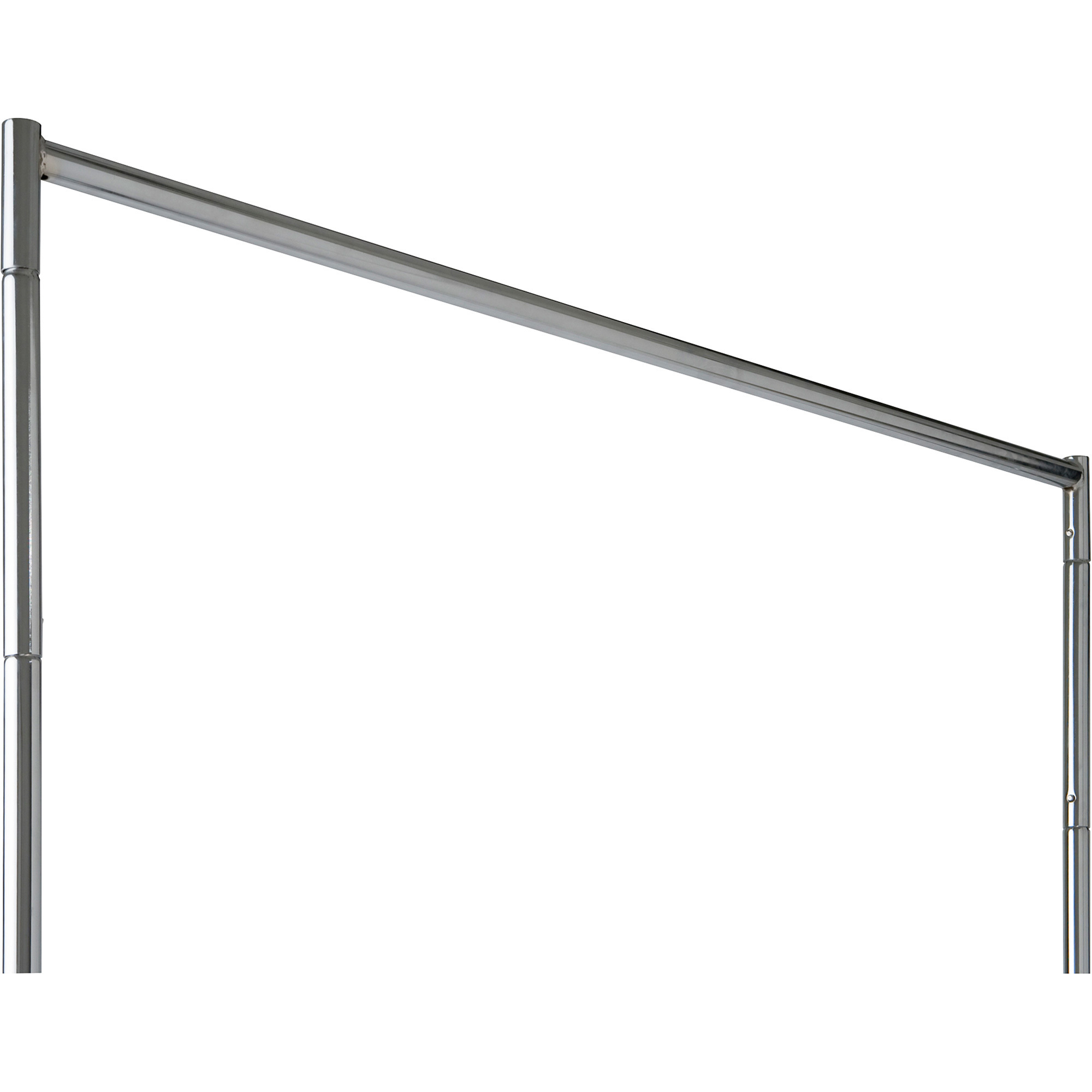 Econoco Height Extensions for Z-Racks, 1 Pair, Chrome, 12in.H, Model ...