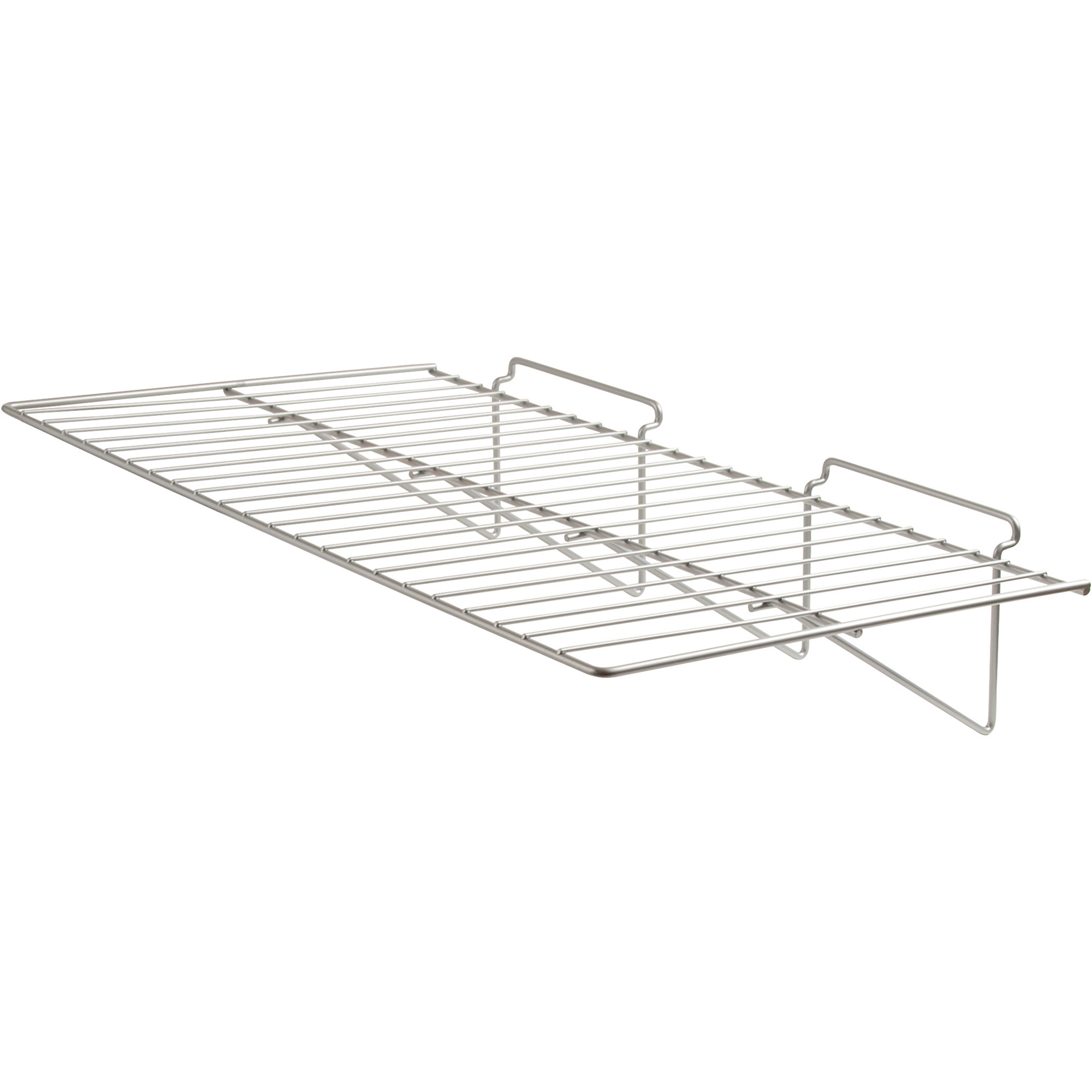 Econoco Wire Shelf for Slatwall 6-Pk., Chrome, 24in.W x 142in.D, Model ...