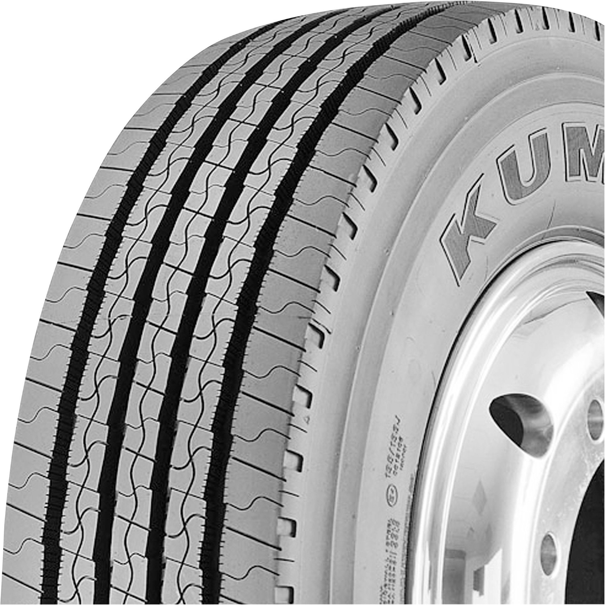 Kumho Regional All Position Tire — 275/70R22.5, Model# KRS03 | Northern Tool