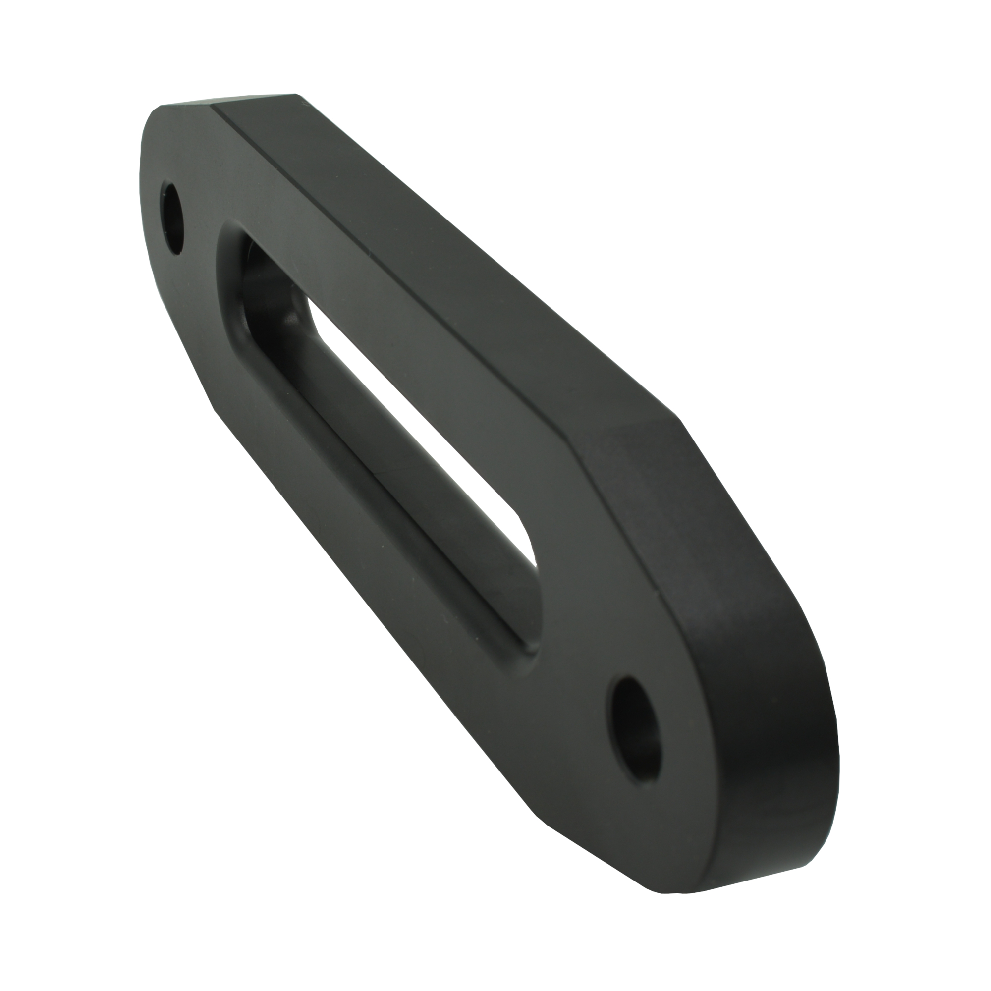 LockJaw, Aluminum Fairlead for Synthetic Winch Lines, 6in Wide, Black ...