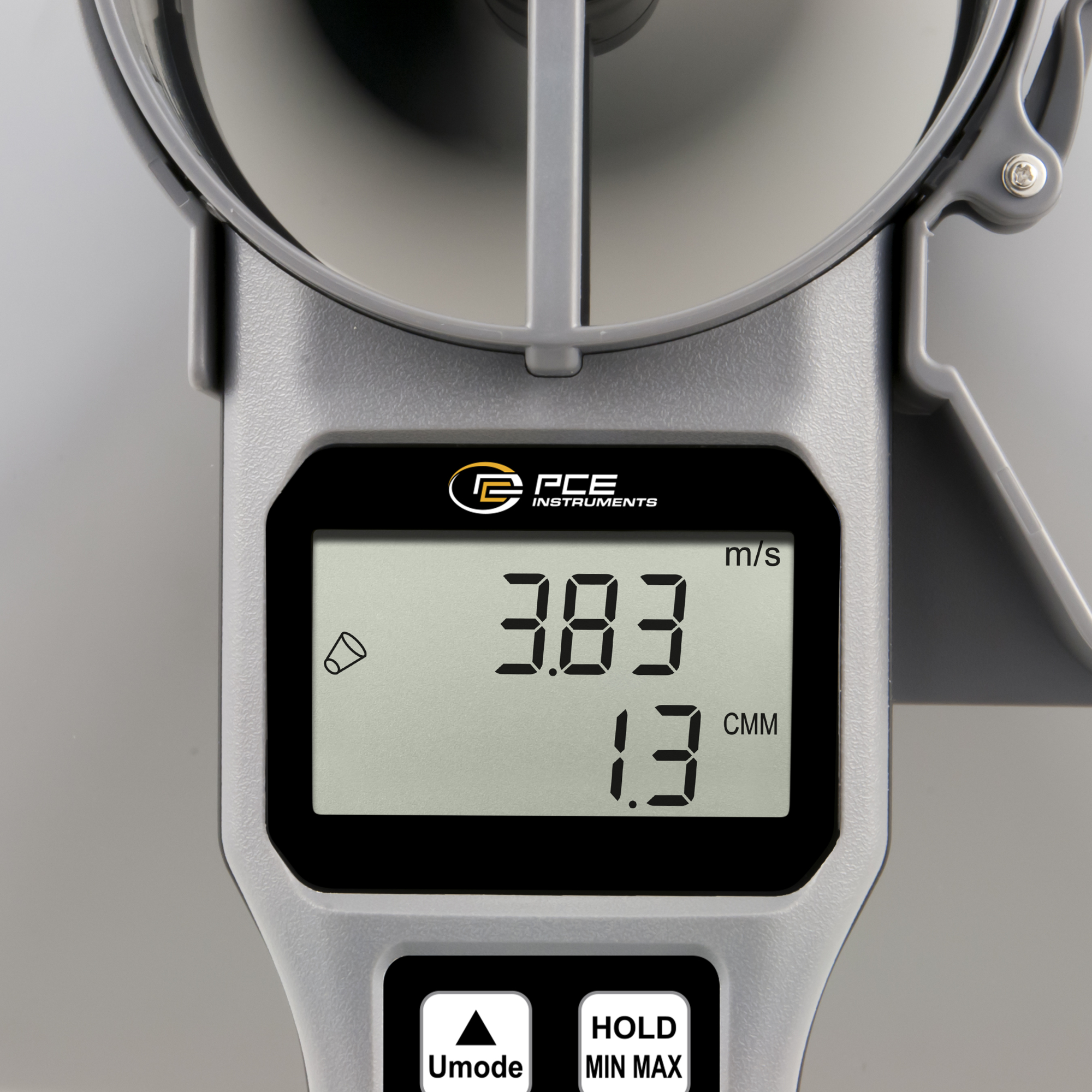 PCE Anemometer and Thermometer Kit — Multifunction, 10cm Capture Hoods ...