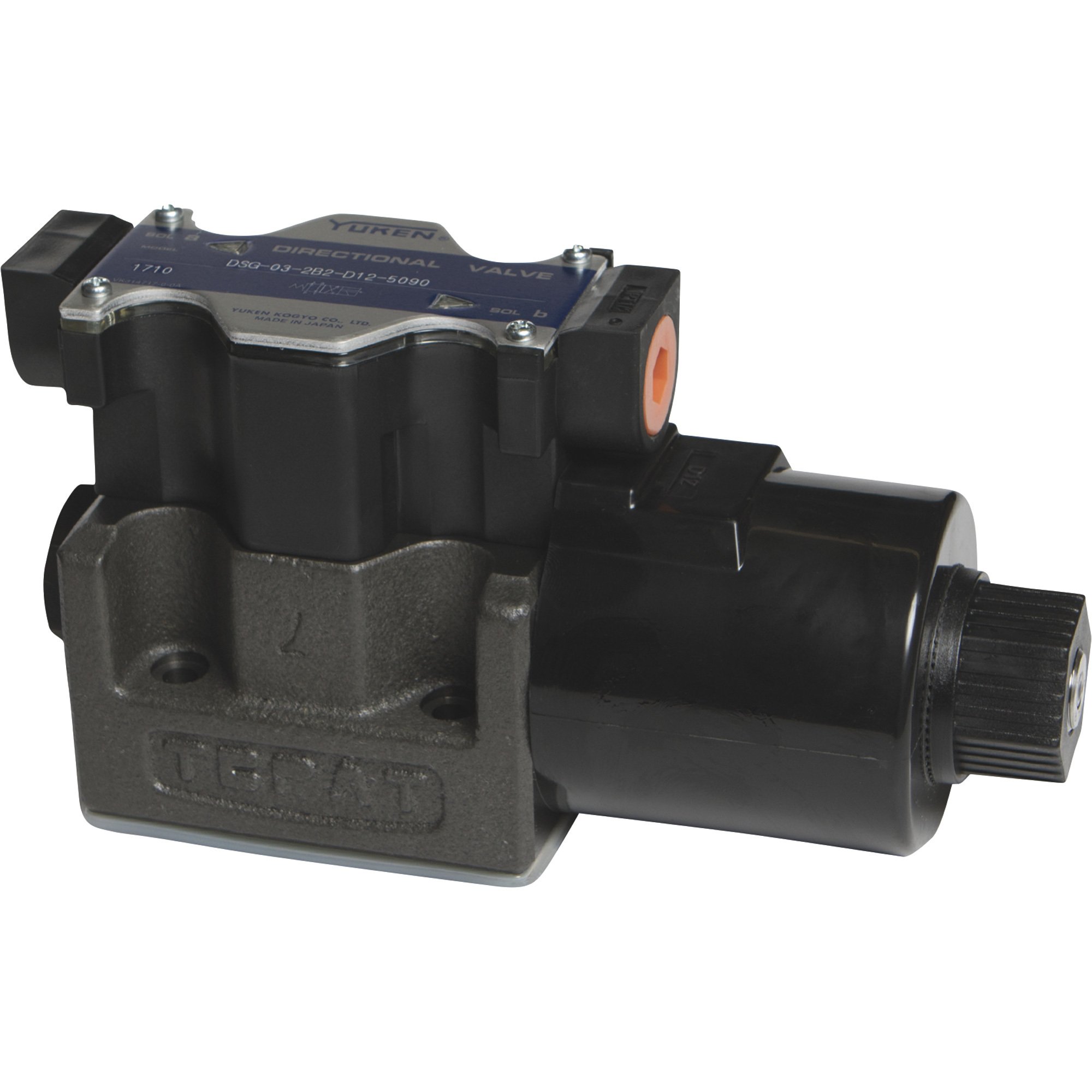 Yuken Spool-Style 1 Hydraulic Directional Control Valve – 31 GPM, 4570 ...