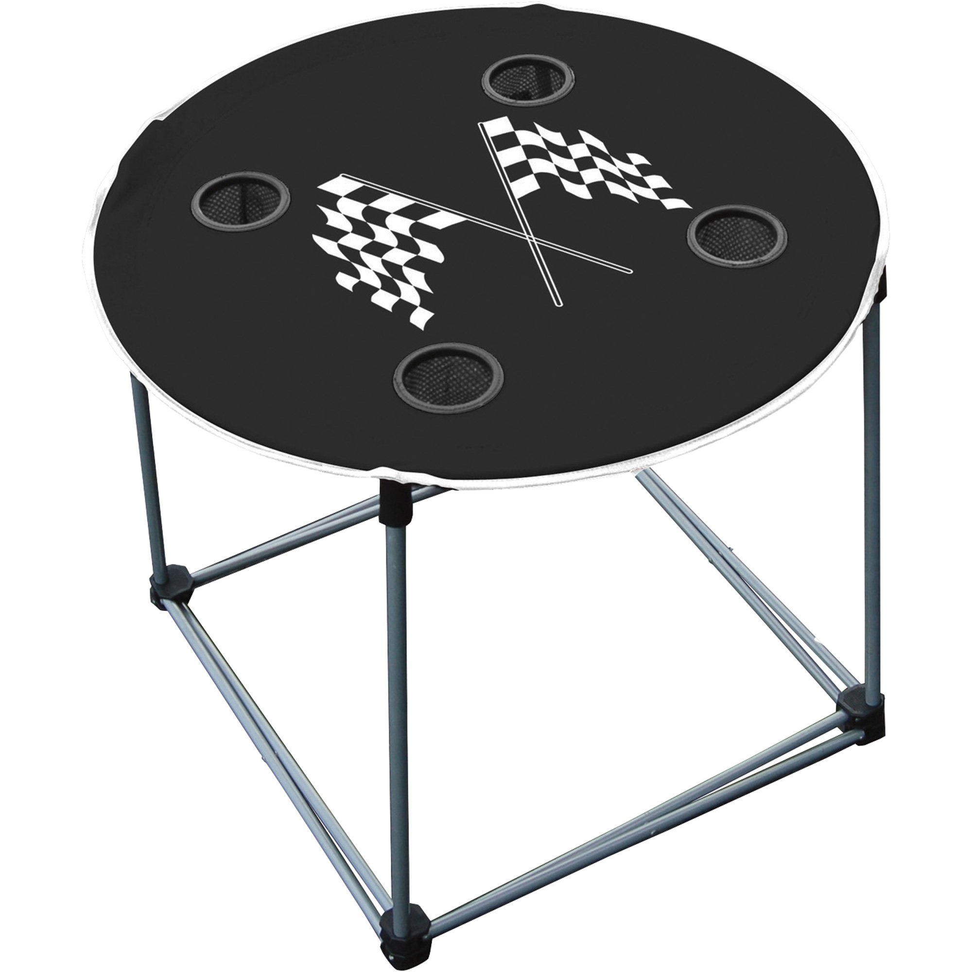 On The Edge Folding Table — Checker Flag, Model# 820000 | Northern Tool
