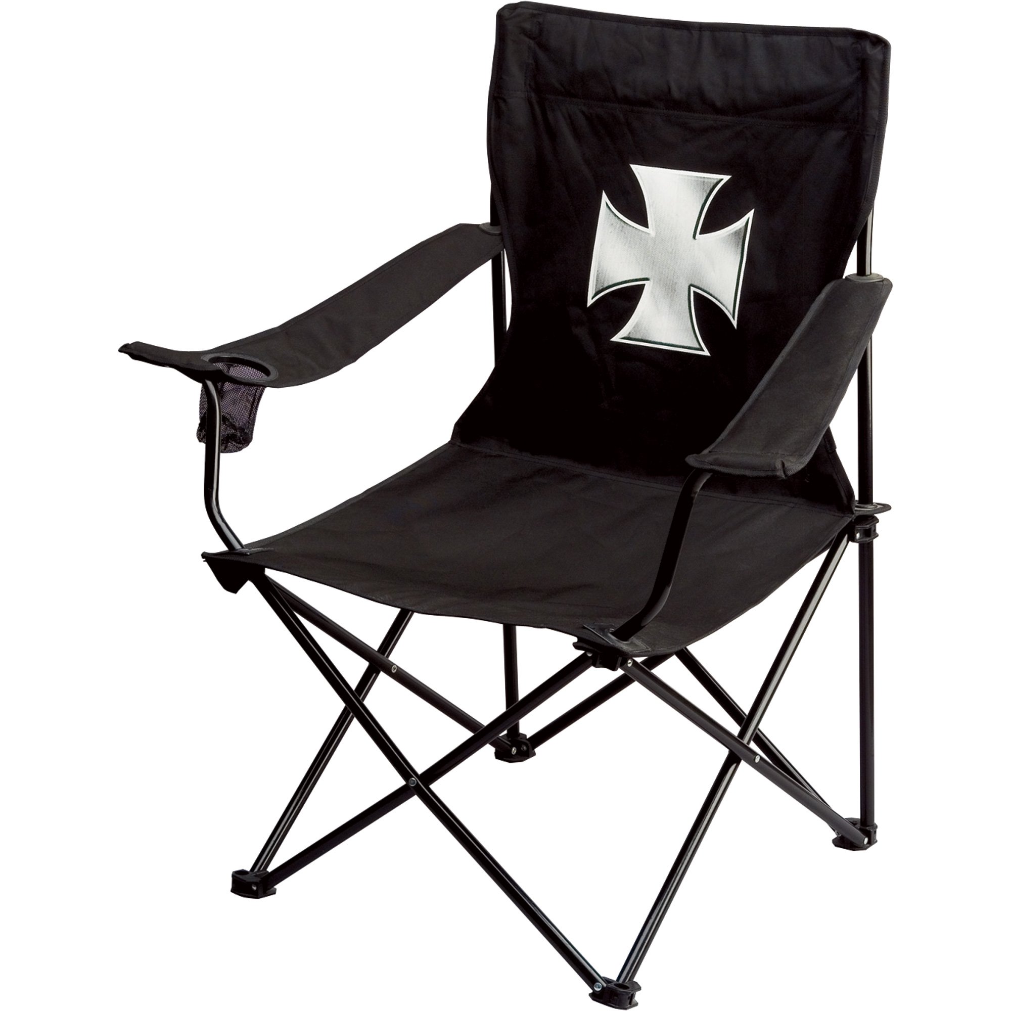 On the Edge Folding Chair — Iron Cross | Northern Tool