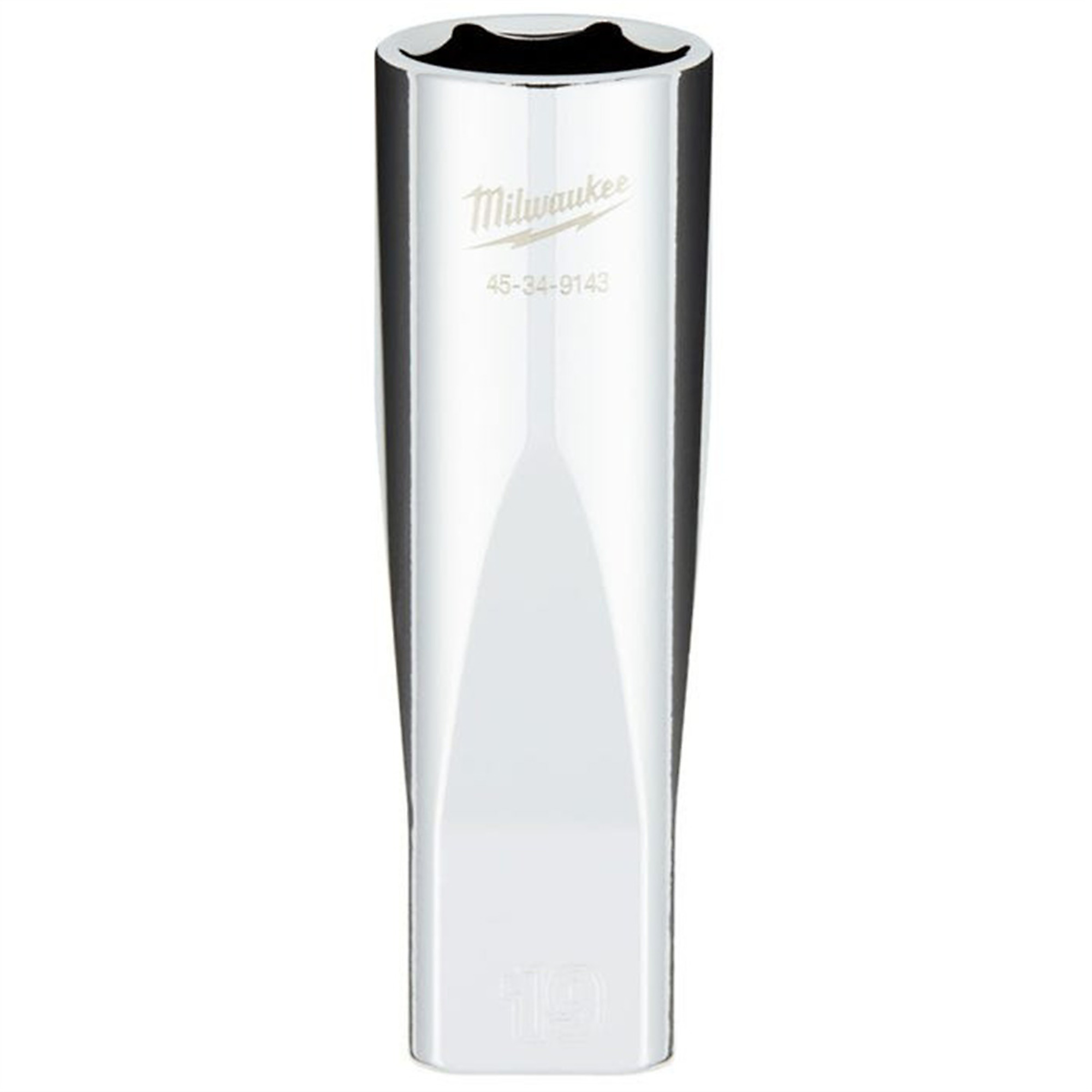 Milwaukee 1/2\" Drive 19MM Metric 6-Point Deep Socket with FOUR FLAT ...