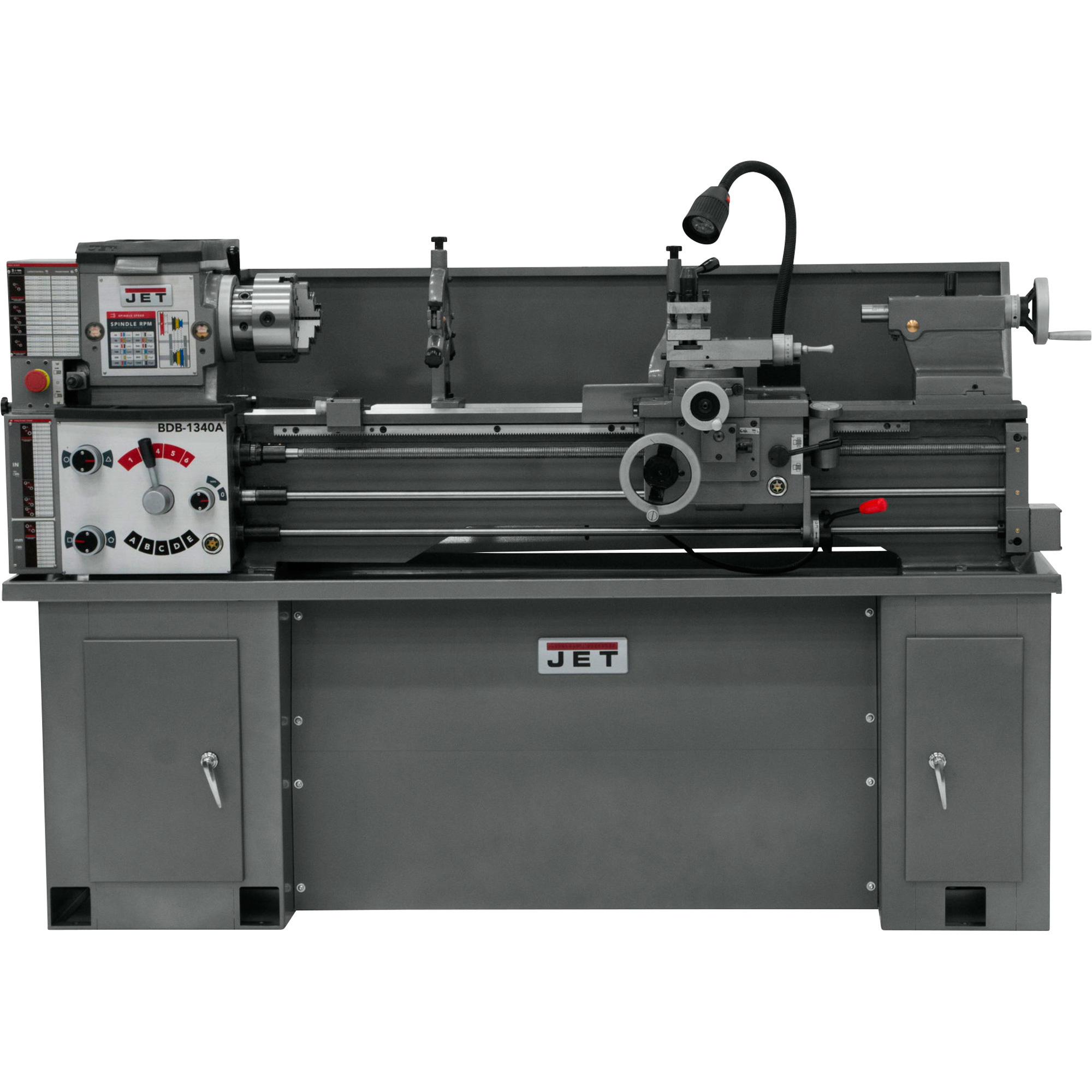 JET Belt Drive Bench Lathe with Taper Attachment, 13in. x 40in., Model ...