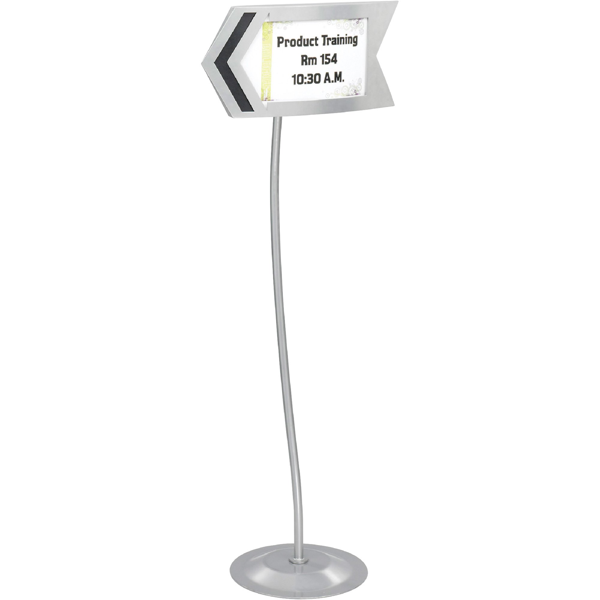 Safco Personalizable Arrow Sign Message Board — 24 3/4in.W x 15in.D x ...