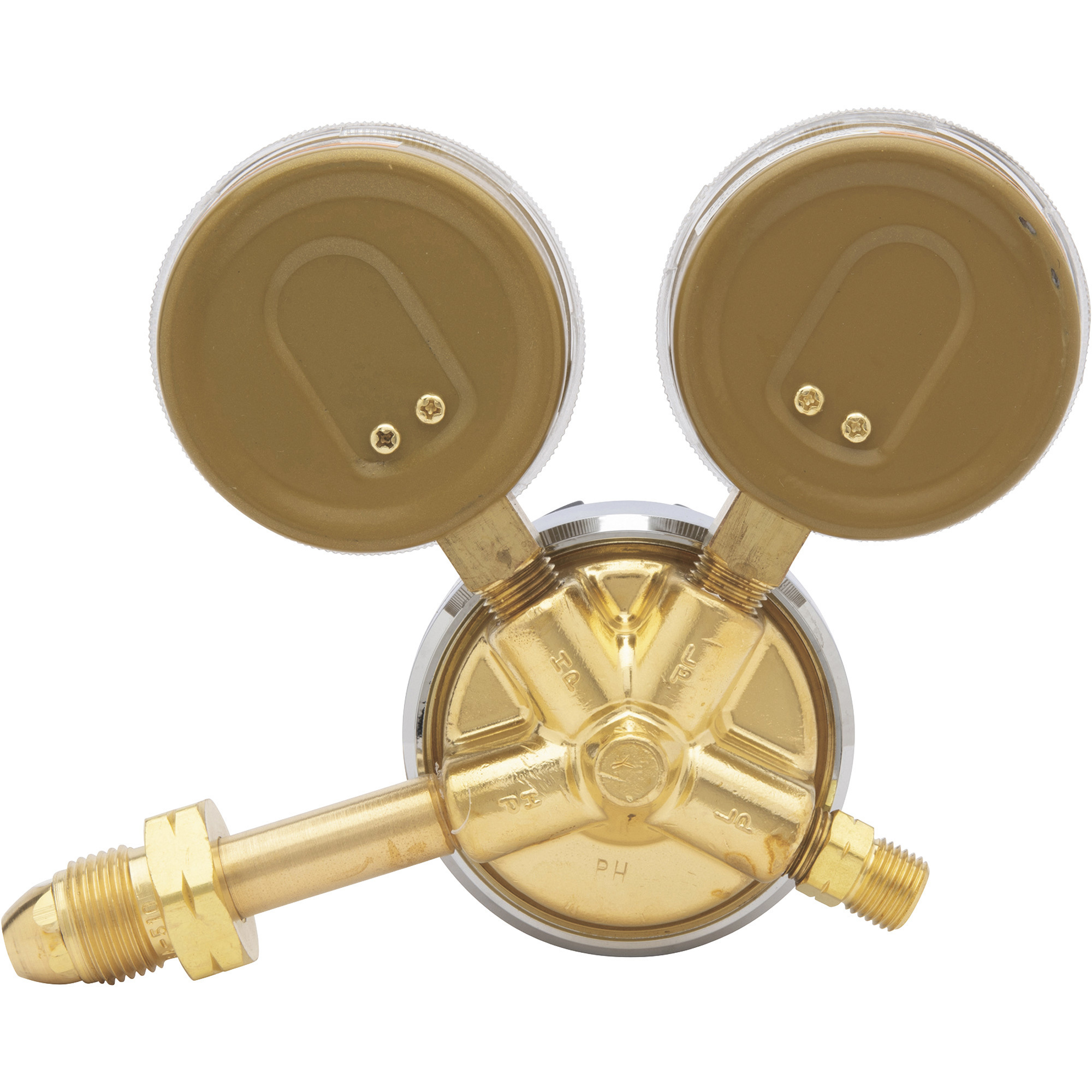 Harris Single-Stage 25GX Acetylene Regulator, 50 PSIG, 510P CGA Fitting ...