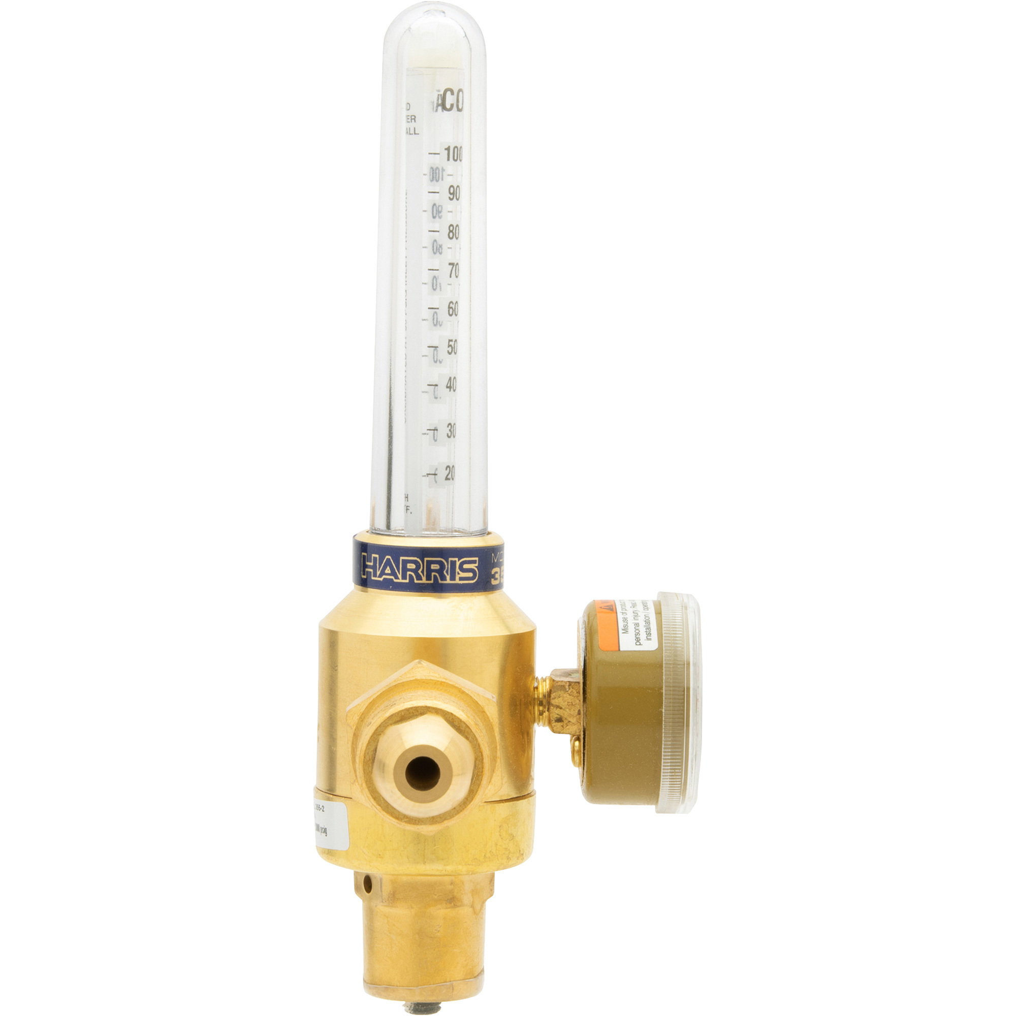 Harris Flowmeter Regulator, Argon/Carbon Dioxide, CGA 580 Inlet, 5/8in ...