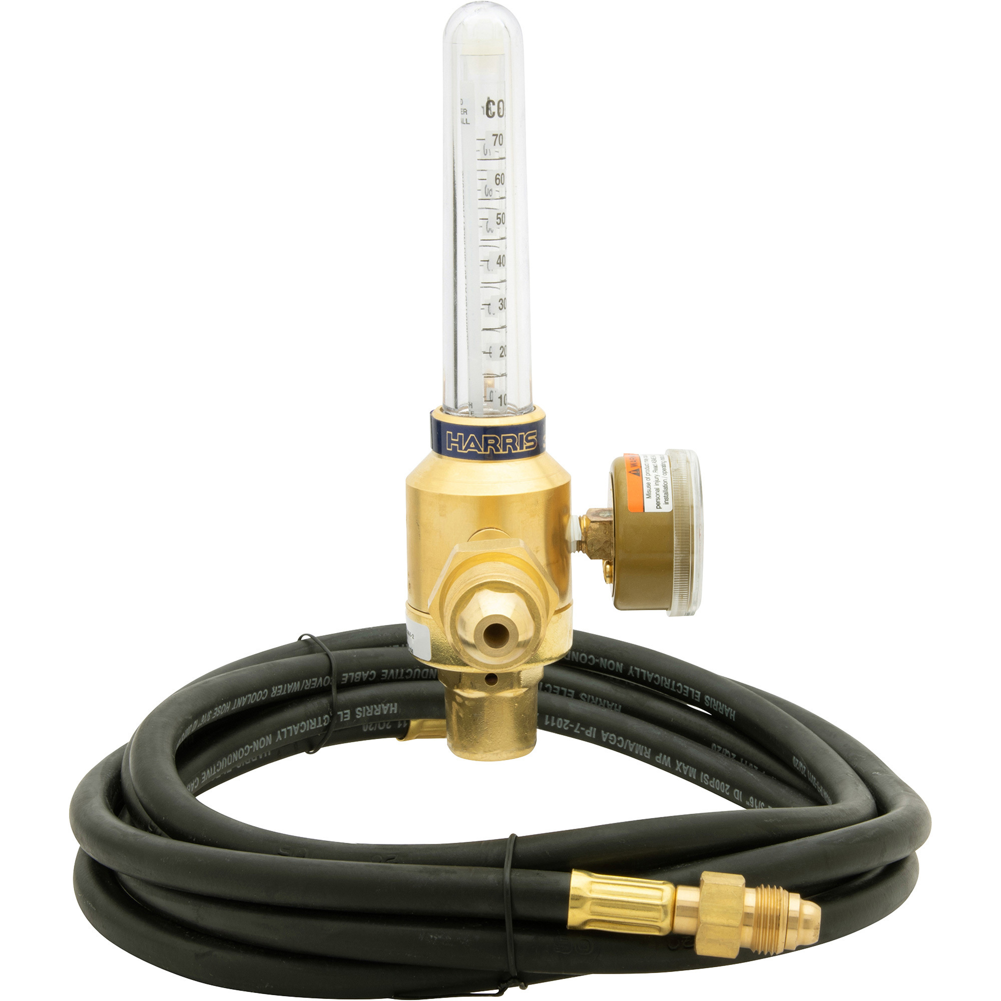 Harris Flowmeter Regulator and Hose Kit — Argon/Carbon Dioxide, CGA 580 ...