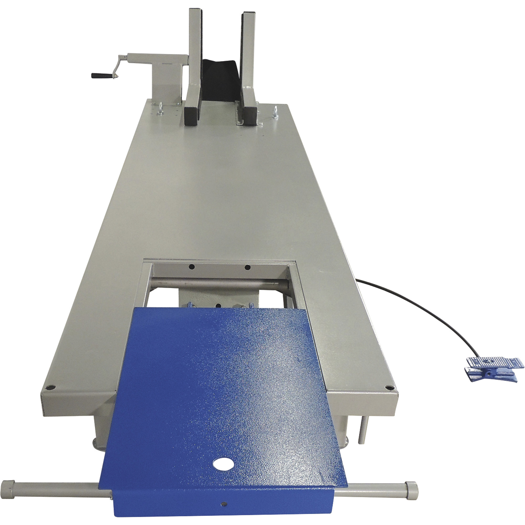 Tuxedo Air-Powered Motorcycle Lift, 1000-Lb. Capacity, Gray/Blue, Model ...