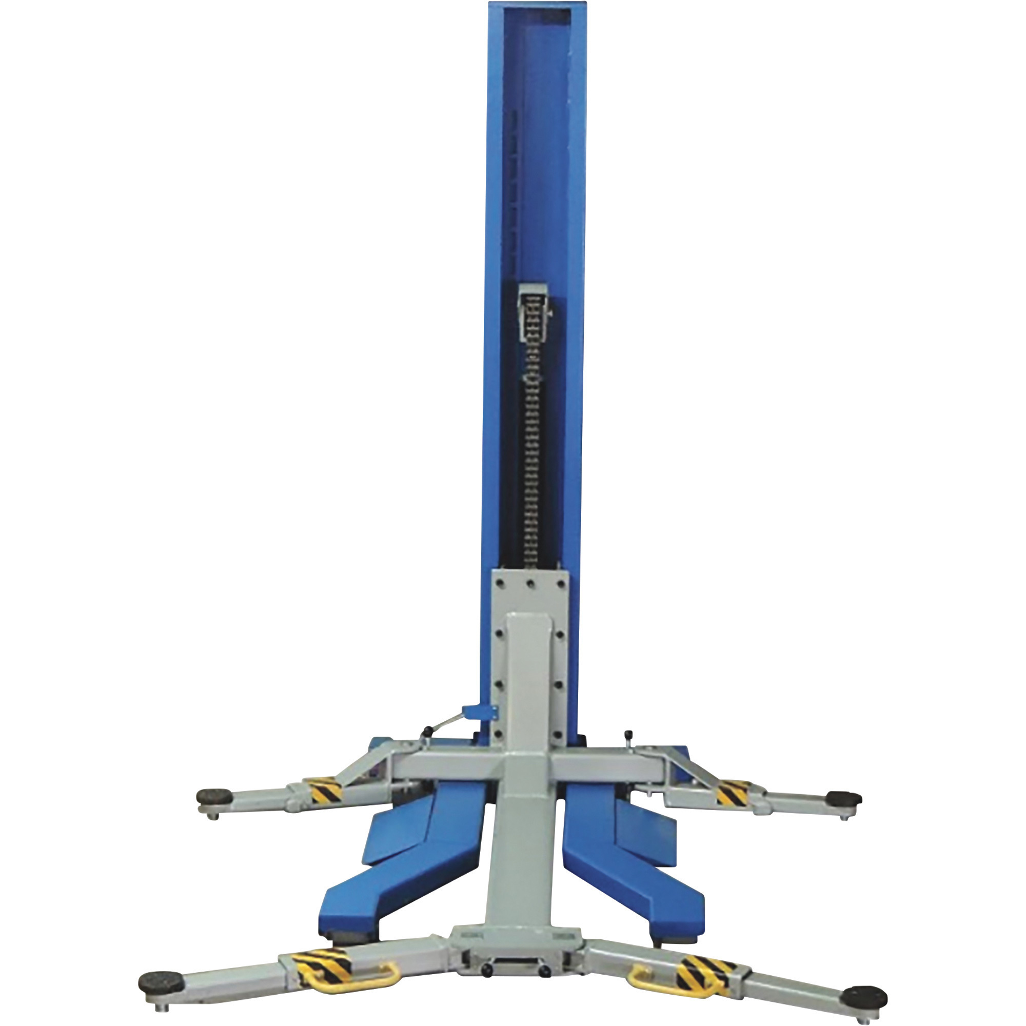 iDEAL Mobile Single Column Automotive Lift, 6000-Lb. Capacity, Blue ...