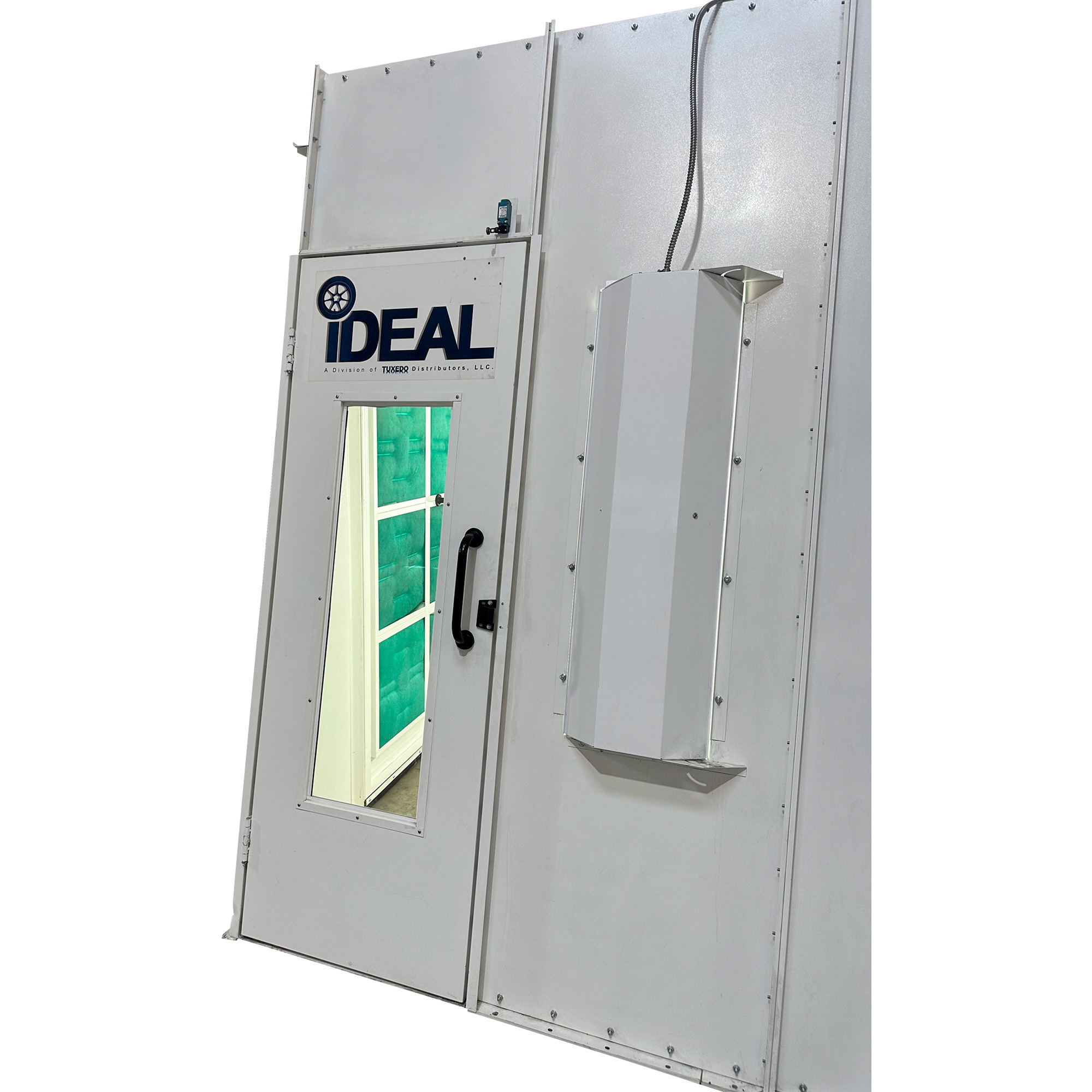 iDEAL Cross Flow Paint Booth, 22 1/2ft.L x 13ft.W x 8 1/2ft.H, Model ...