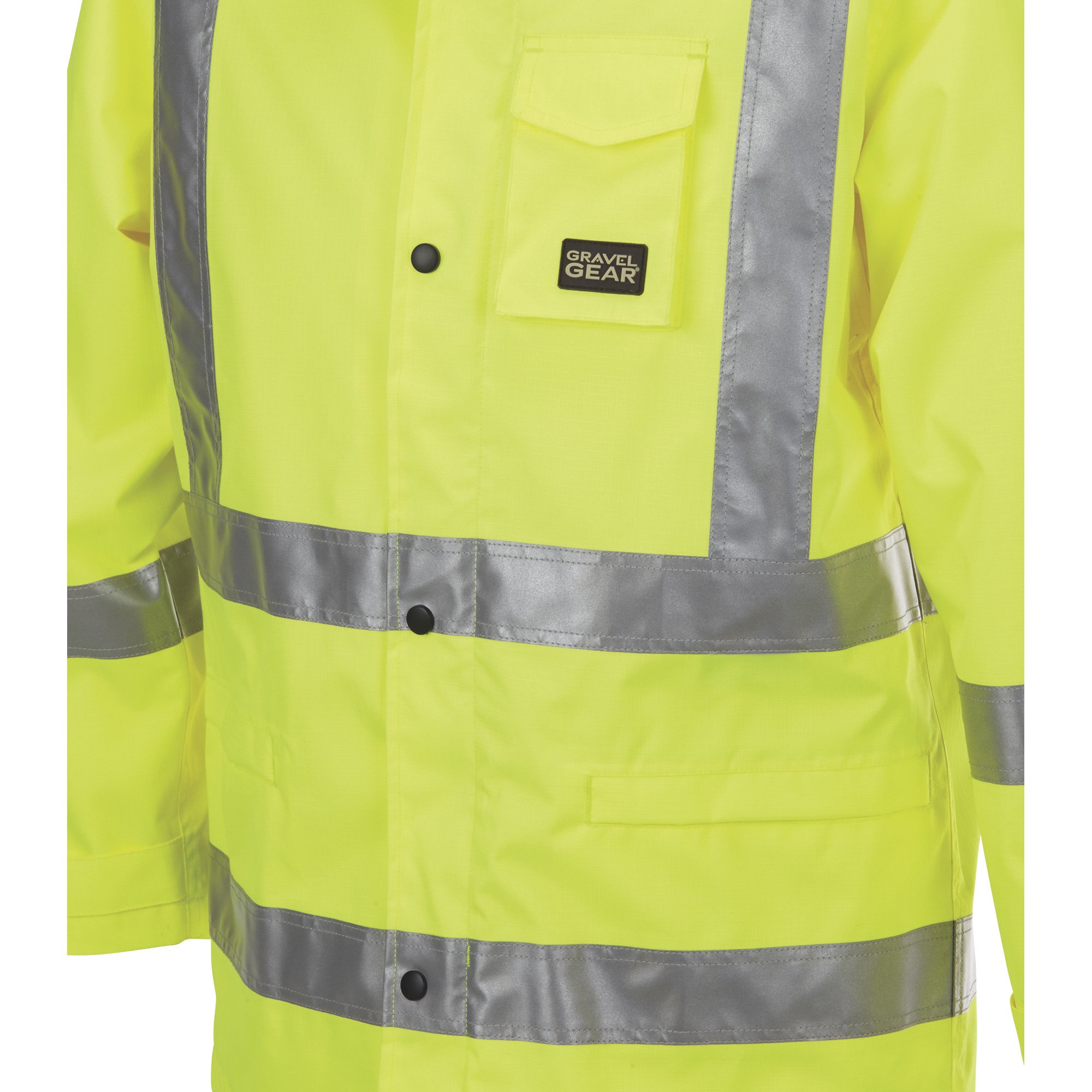 Gravel Gear HV Men's Class 3 High Visibility 300 Denier Ripstop ...