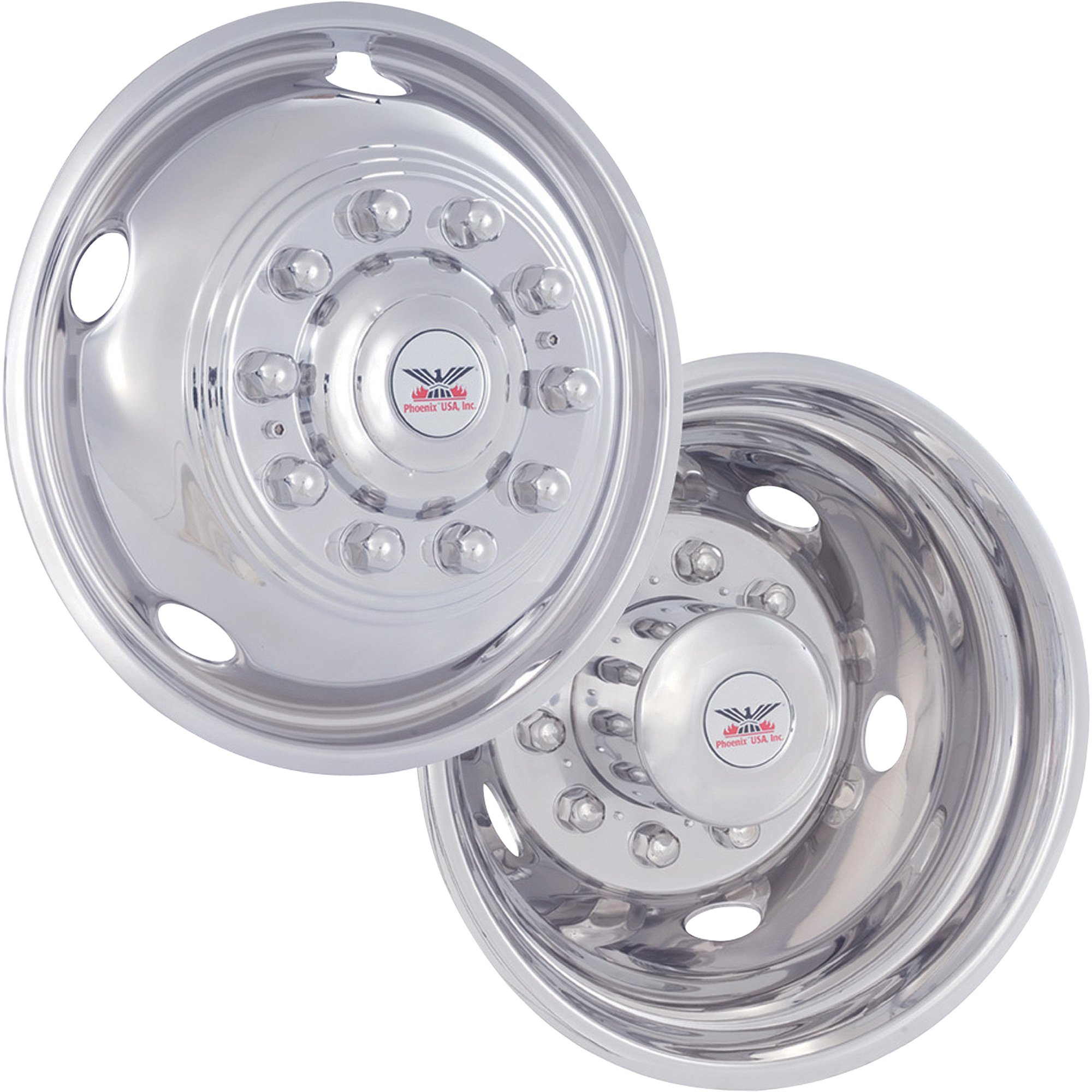 Phoenix USA Stainless Steel Wheel Liners — 19.5In., 2008–Current Dodge ...