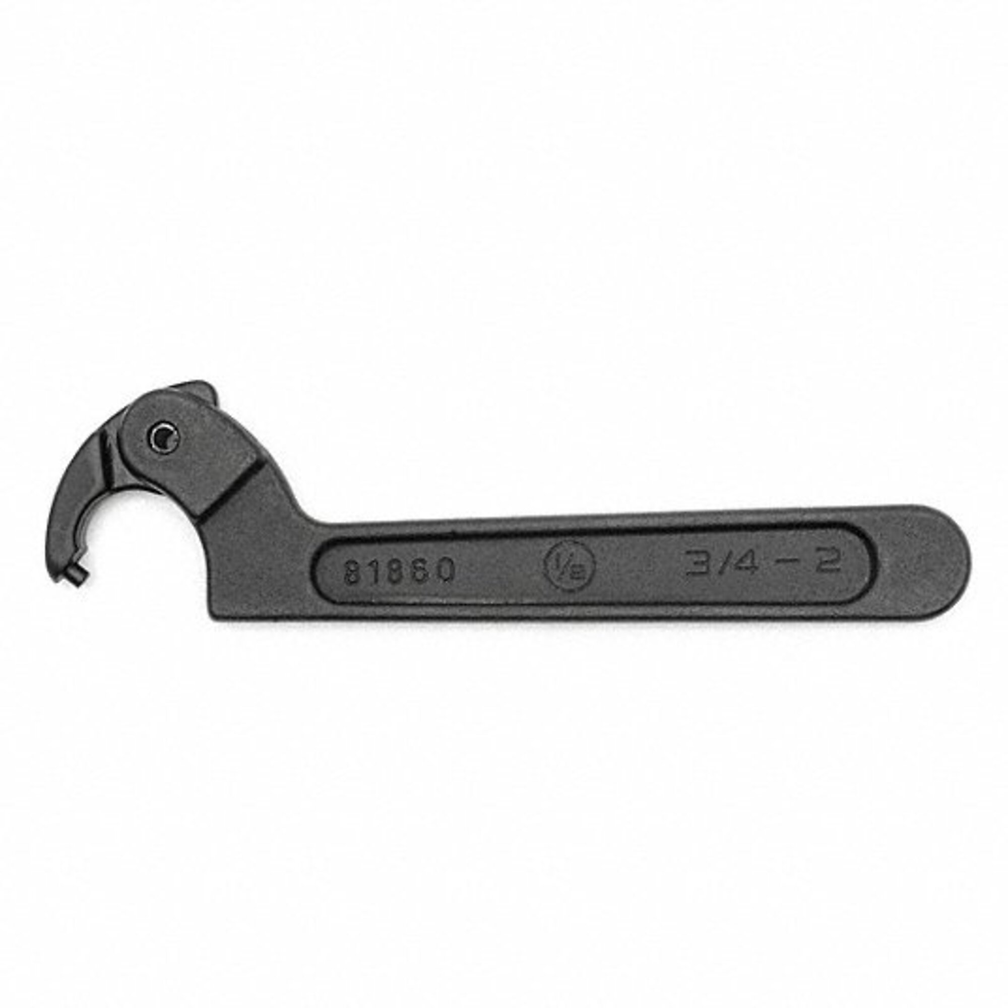 Gearwrench Adjustable Pin Spanner Wrench — 3/4in. to 2 1/8in. dia ...