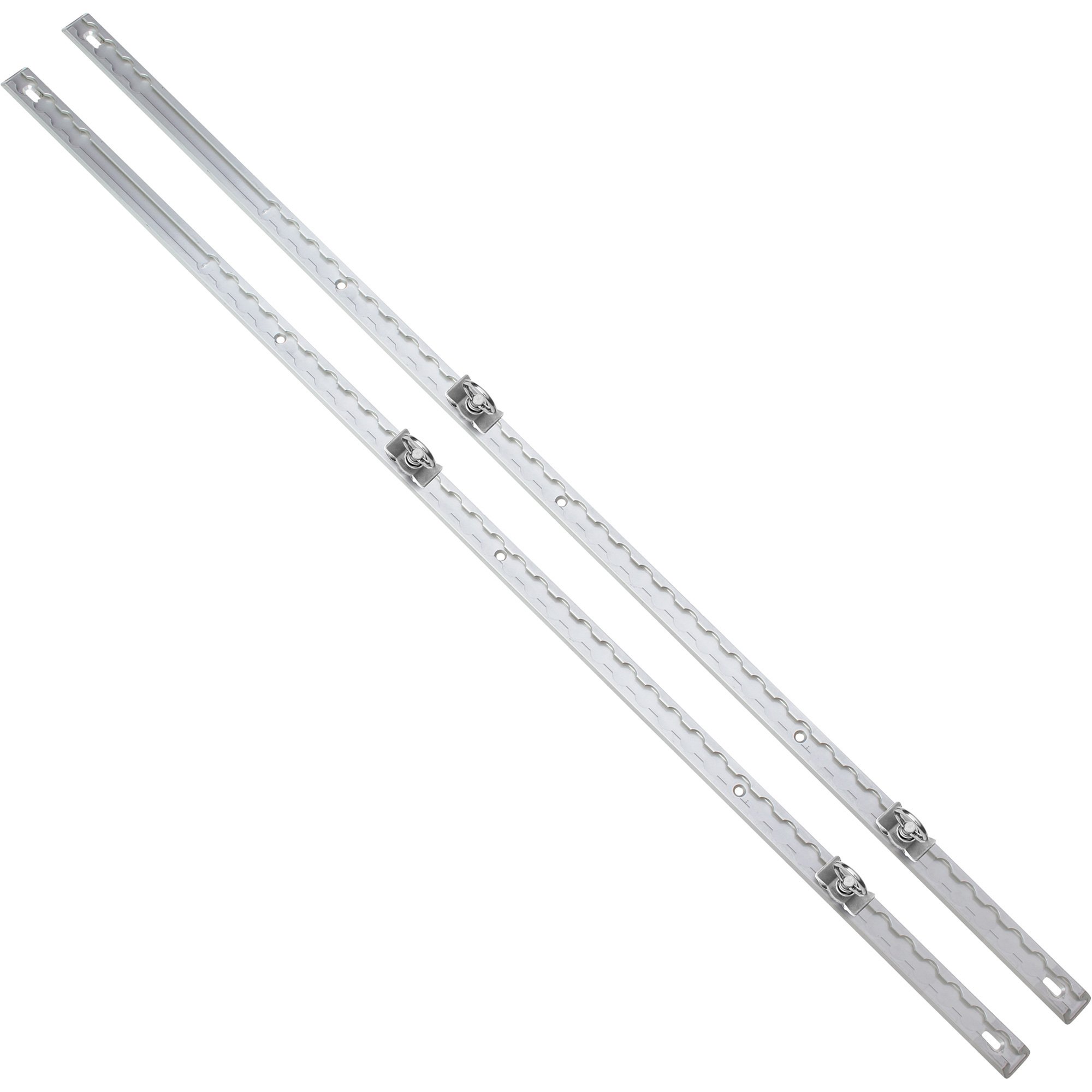 DECKED Midsize Core Trax 1000 Tie-Downs — 44in.L, Silver, Model# AT6 ...