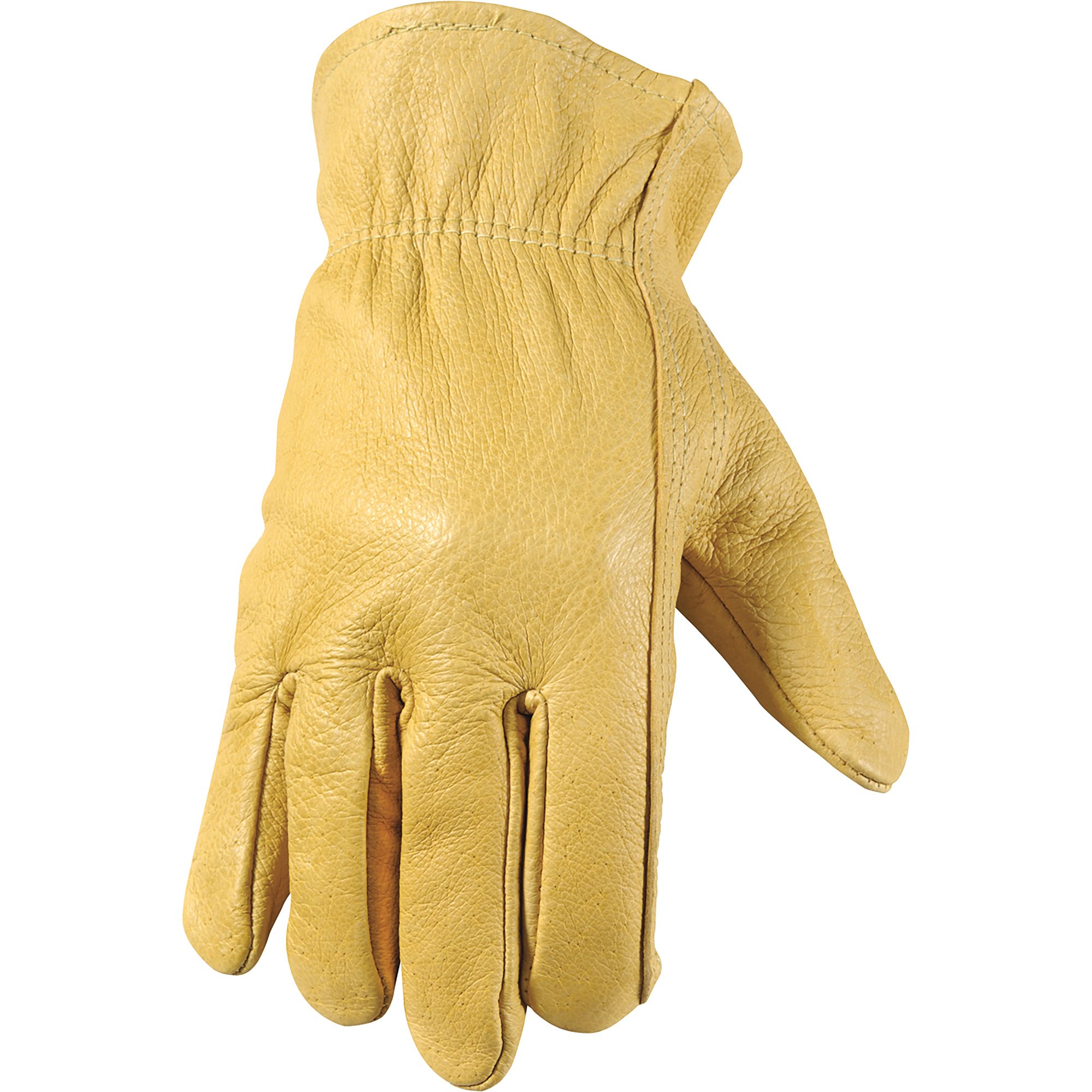 Wells Lamont Men's Full-Grain Pigskin Driver Gloves — Light Tan ...