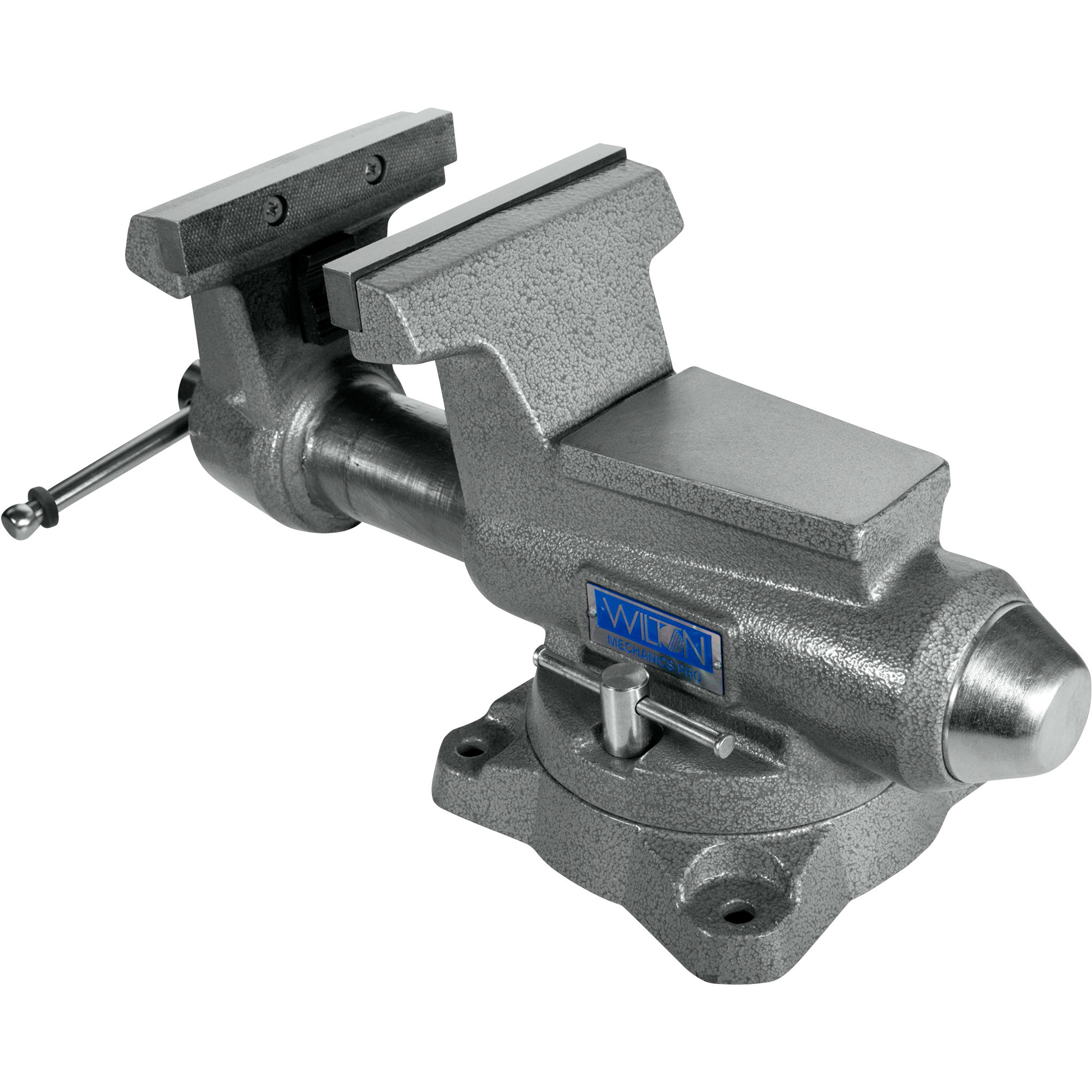 Wilton Mechanic's Pro Vise with Swivel Base, 6 1/2in. Jaw Width, Model ...