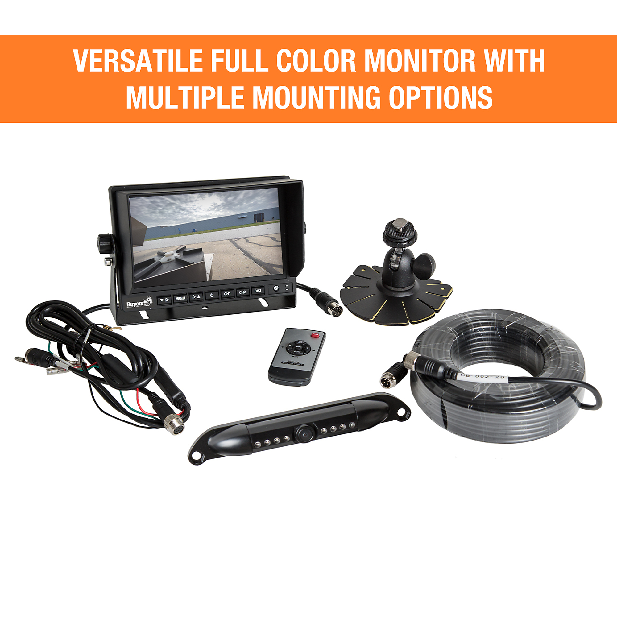 Buyers Products Rear Observation System with License Plate Night Vision ...