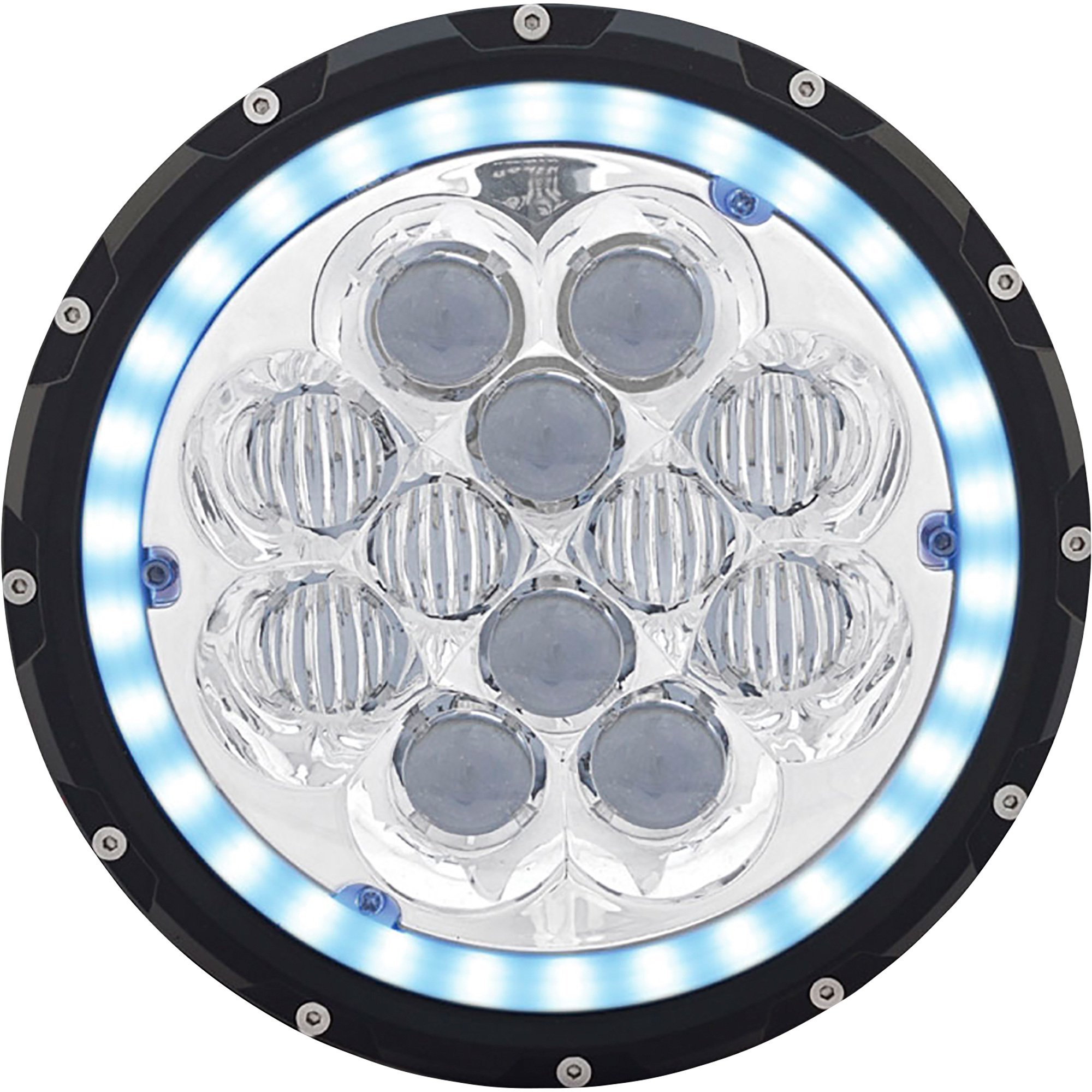 Trux Accessories 7in. Economy LED Semi-Truck Headlight with White ...