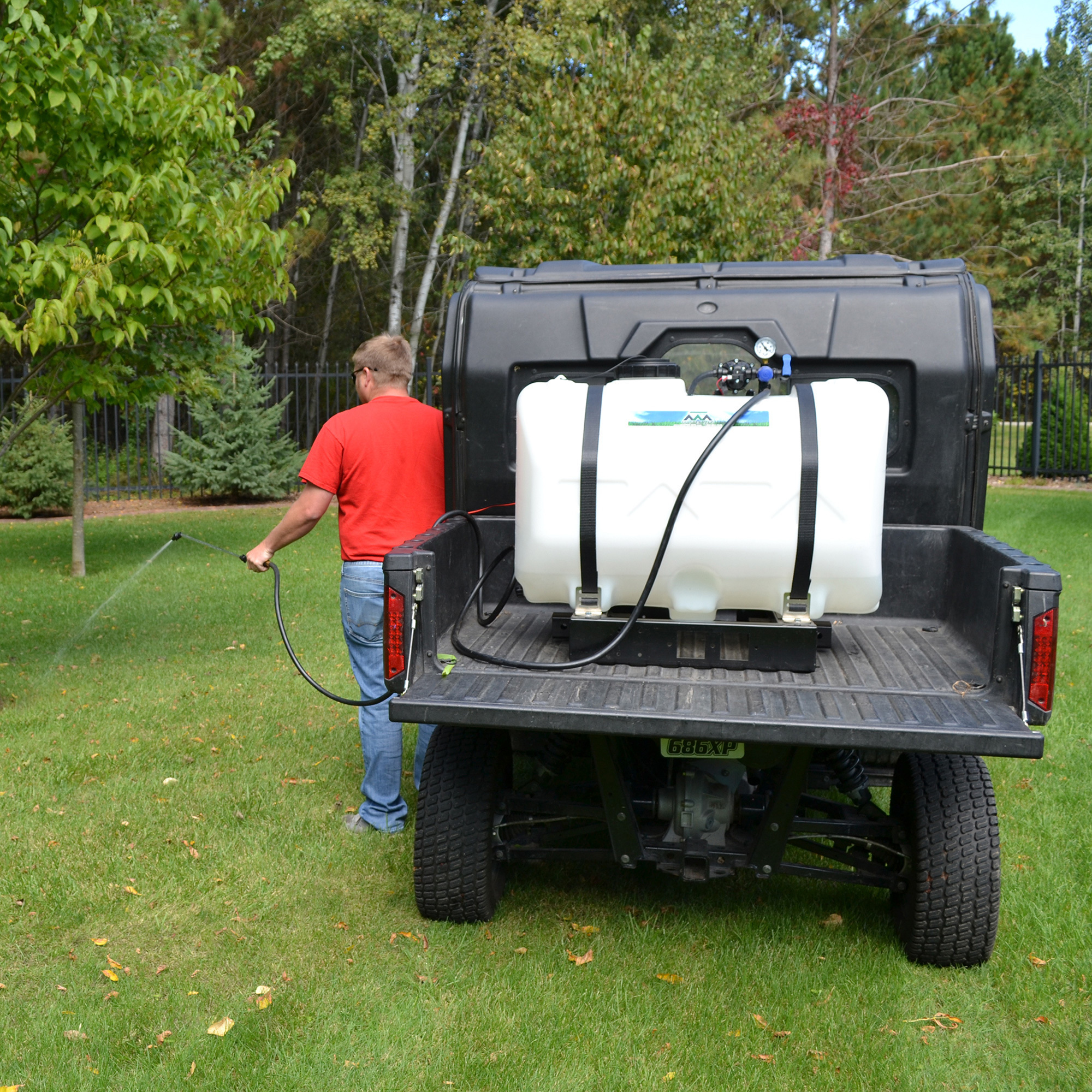 Master Mfg, UTV SPRAYER - 60 GALLON, Tank Size 60 Gal, Flow 2.2 GPM ...