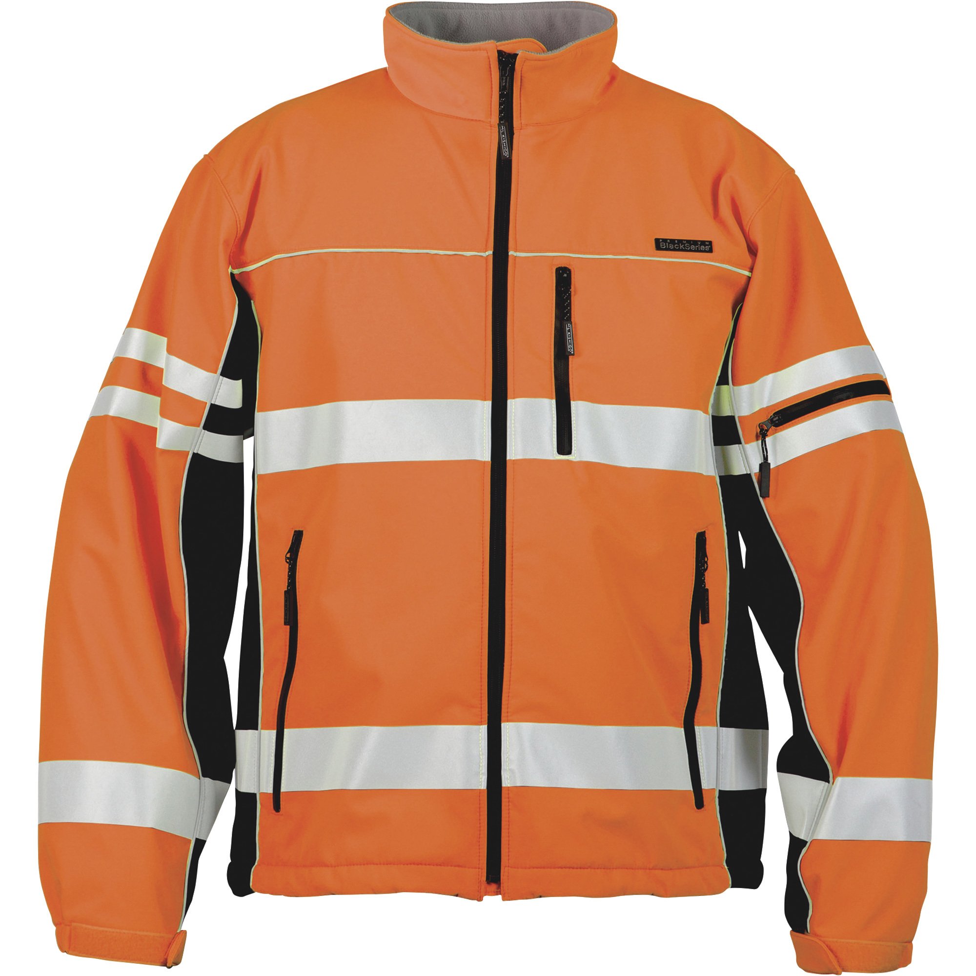 Kishigo Premium Black Series Men's Class 3 High Visibility Soft Shell ...