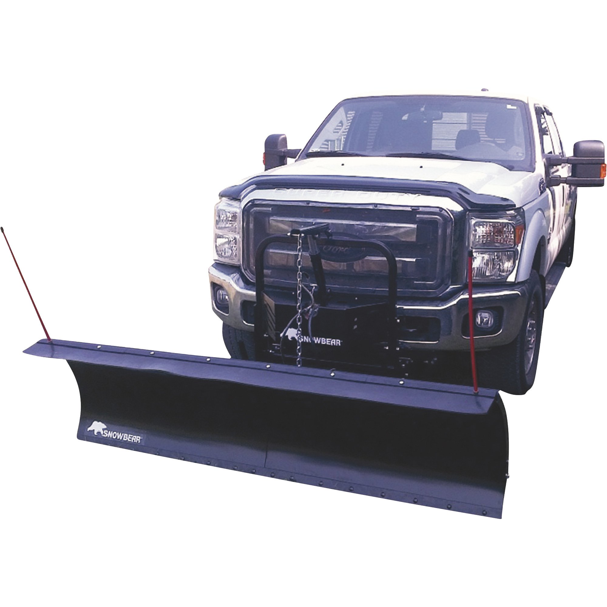 SnowBear Hydraulic Lift and Angle Snow Plow Kit — 88in.W x 26in.H ...