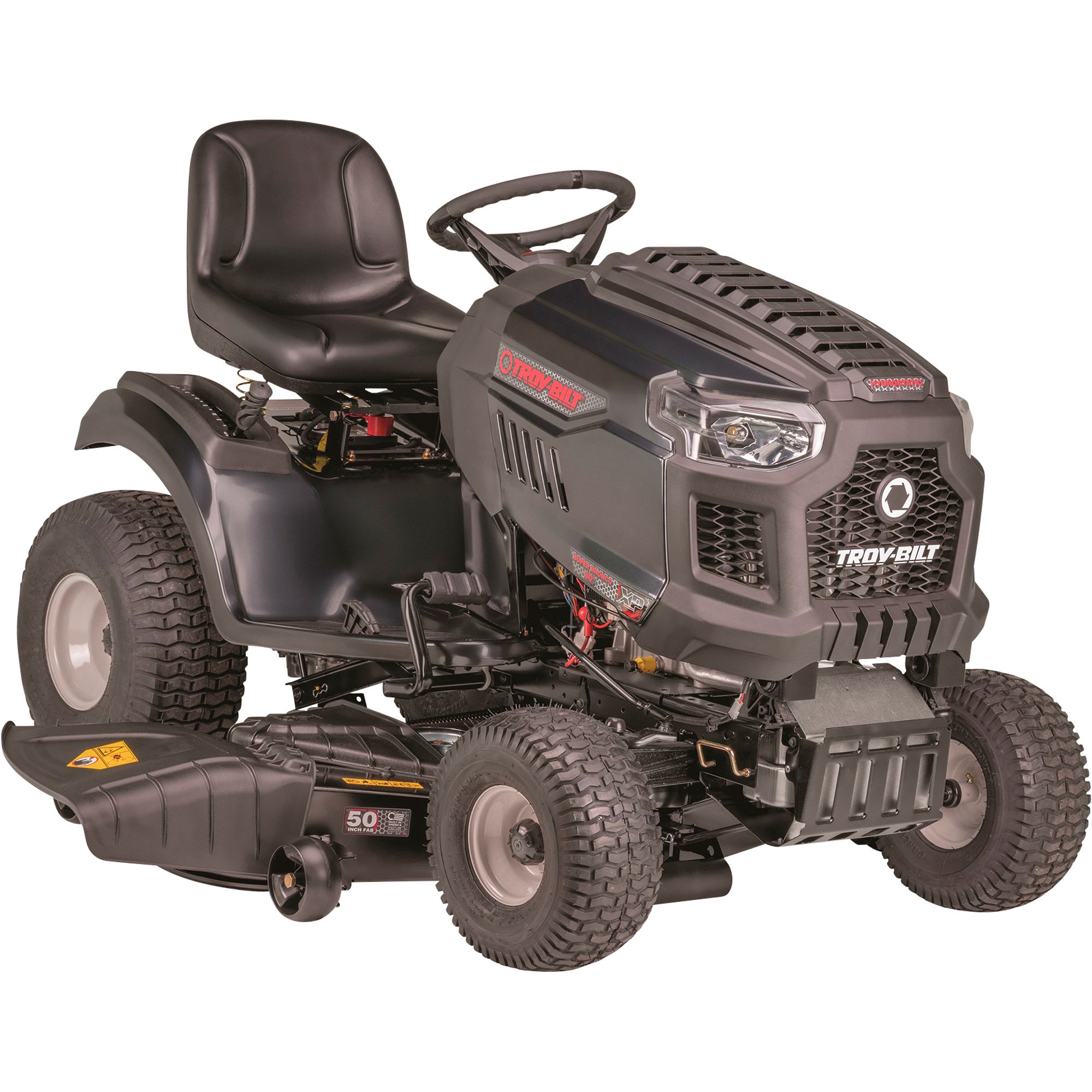 Troy-Bilt Super Bronco XP Riding Lawn Mower — 679cc Troy-Bilt Engine ...