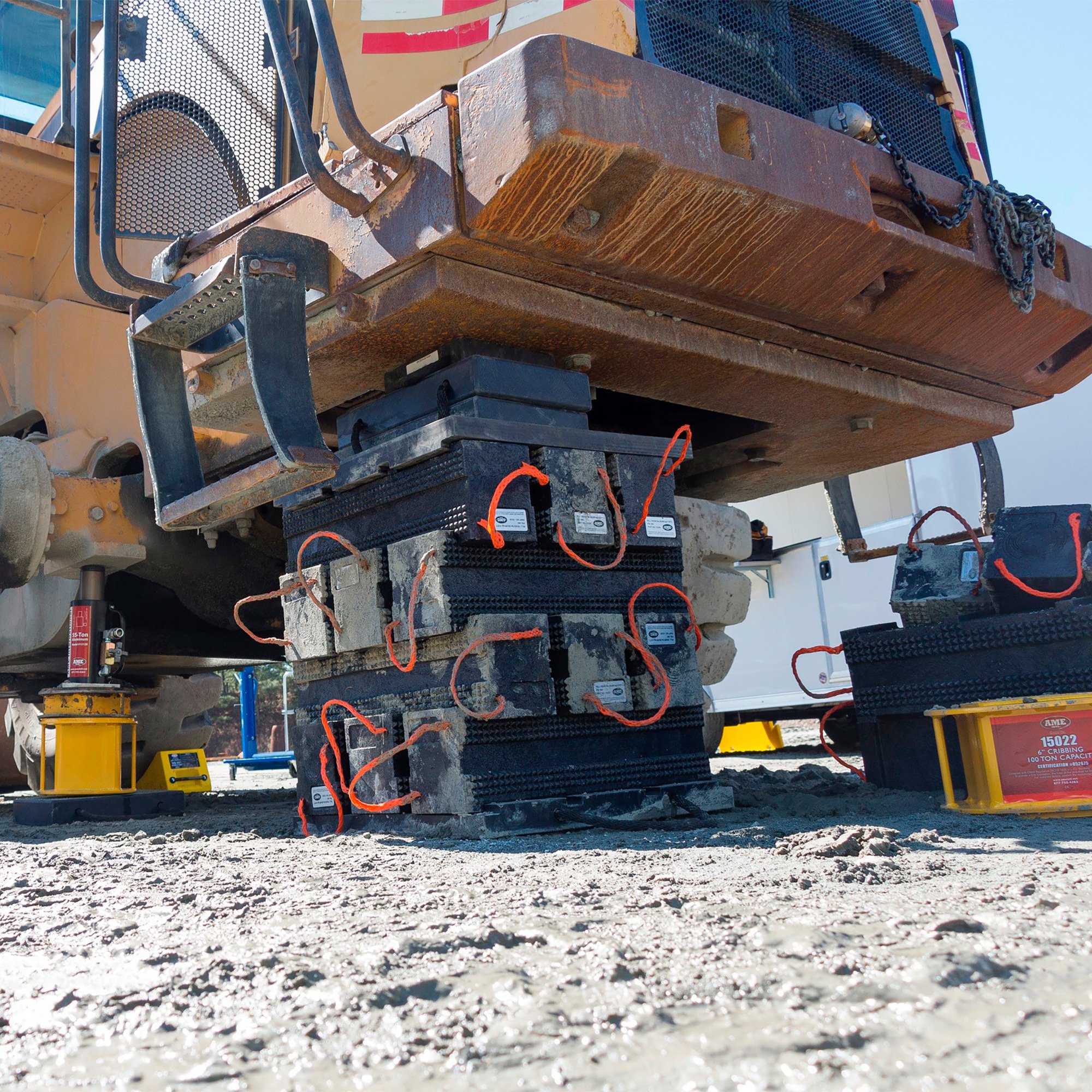 AME International Titan Grip-It Jack Plate, 12in.L x 12in.W, Non ...