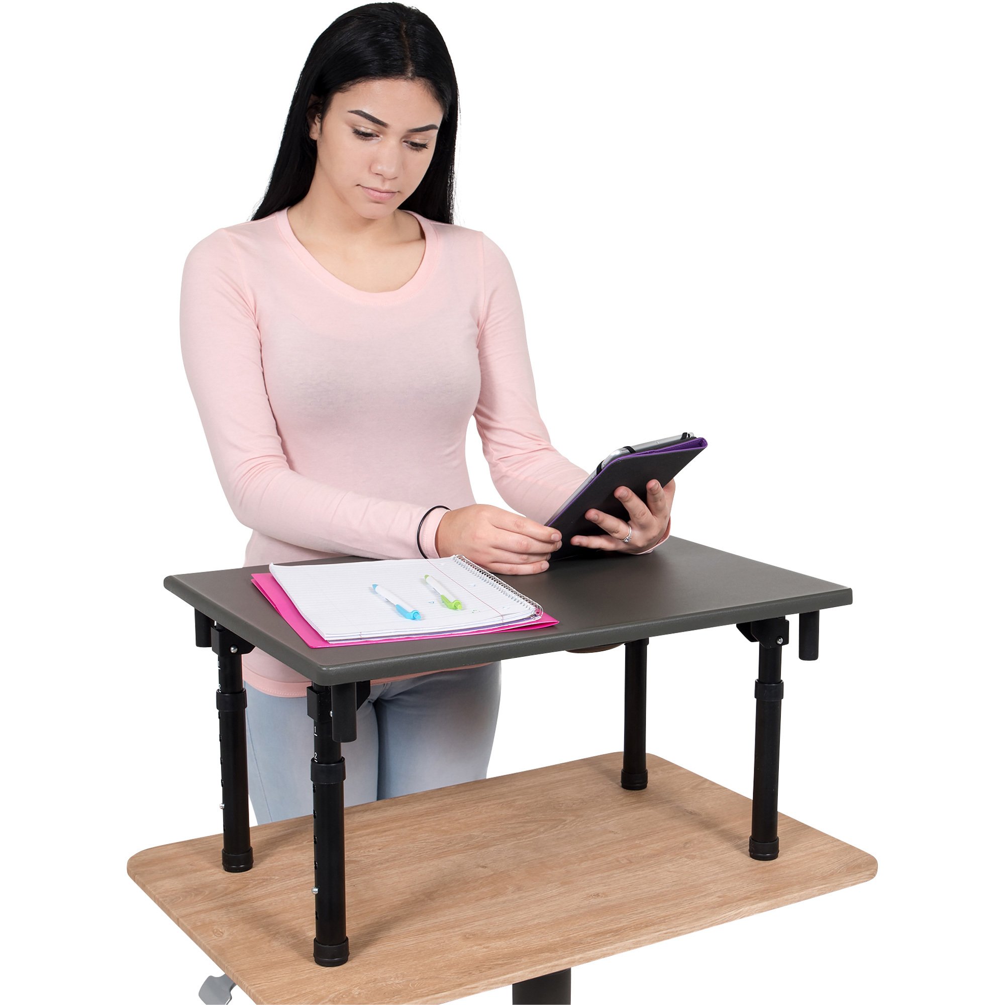 Luxor Folding Desktop Desk — 24in., Model# STUDENT-D | Northern Tool