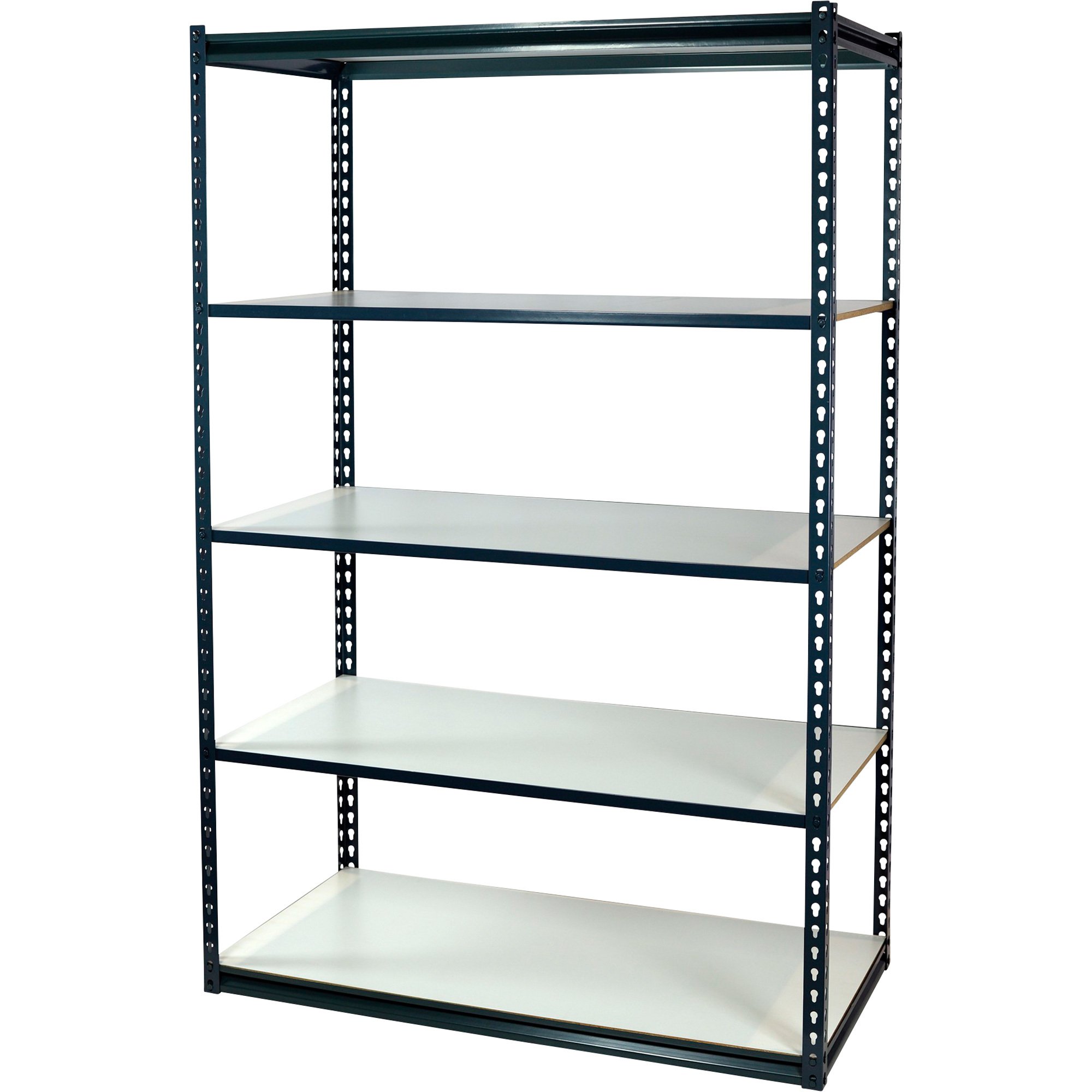StorageMax Boltless Shelving Unit — 48in.W x 24in.D x 72in.H, 5 ...