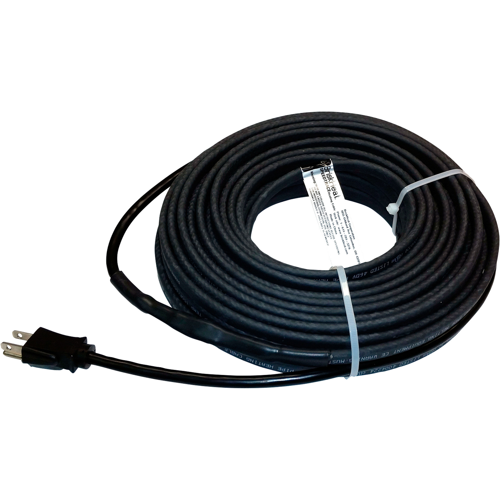 BriskHeat SpeedTrace Roof and Gutter Heating Cable Kit, 125ft.L, Model ...