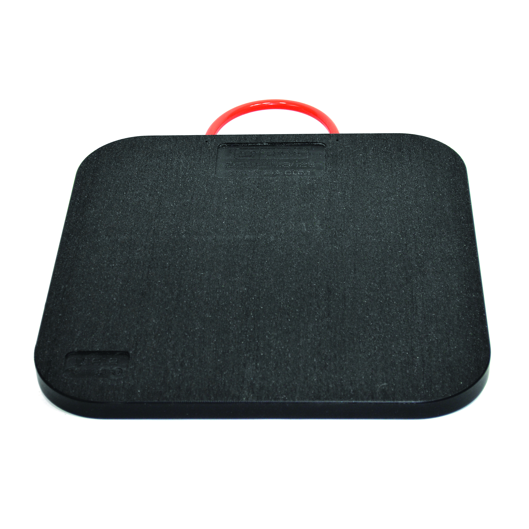 Checkers Outrigger Pad, Black, 18in.L x 18in.W x 1in. Thick, Model# PAD ...