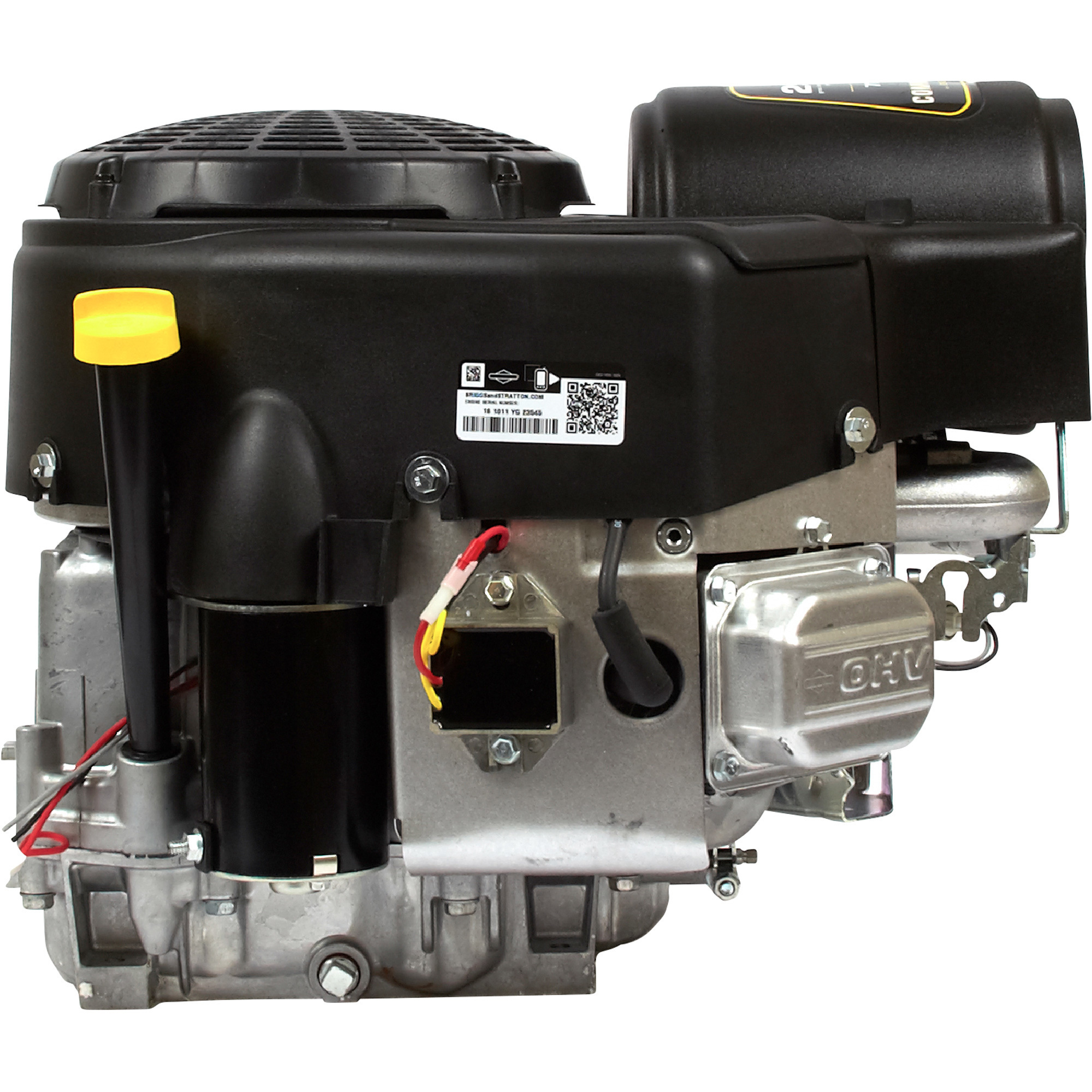 Briggs & Stratton Vertical OHV V-Twin Engine, 25HP, 724cc, 1in. x 3 5 ...