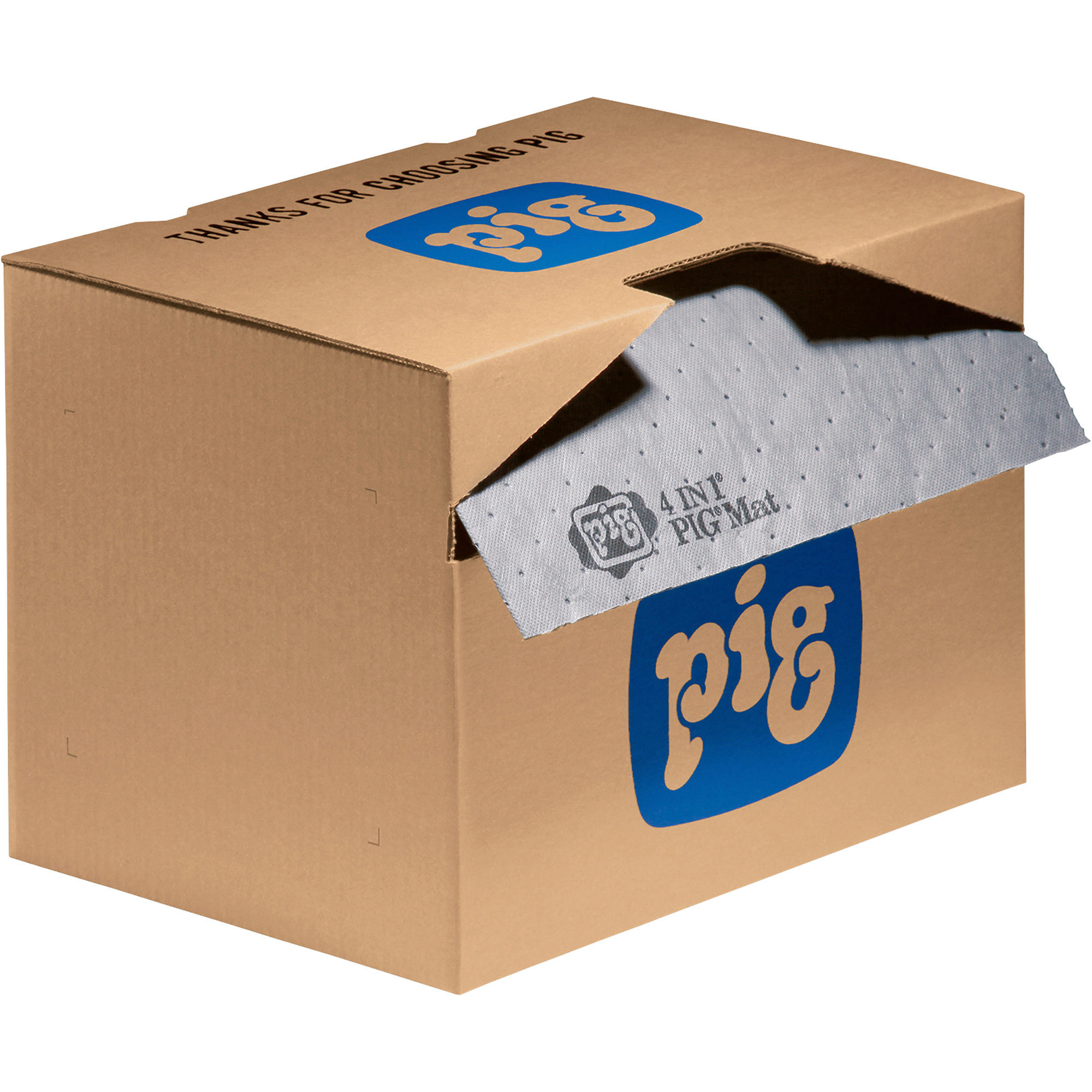 New Pig Universal Medium-Weight Absorbent 4-in-1 Matt Roll, 16in. x ...