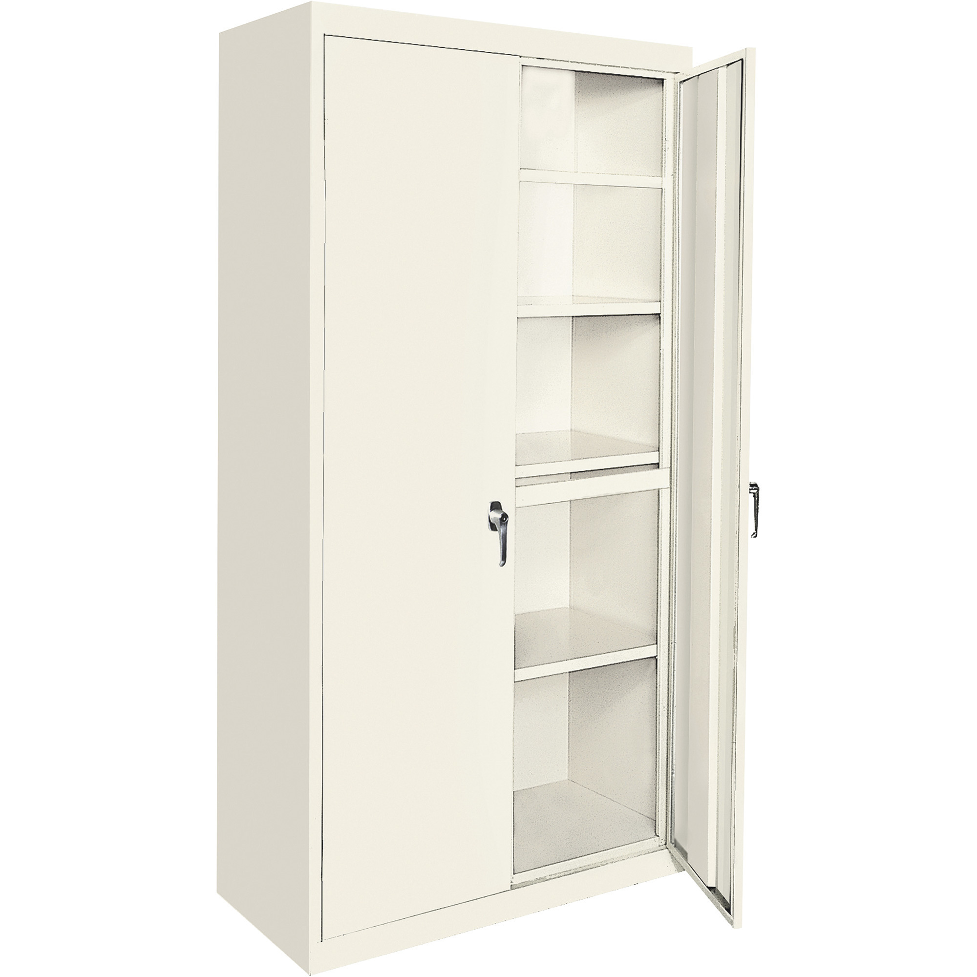 Steel Cabinets USA 36in.W x 24in.D x 78in.H Storage Cabinet, Putty ...