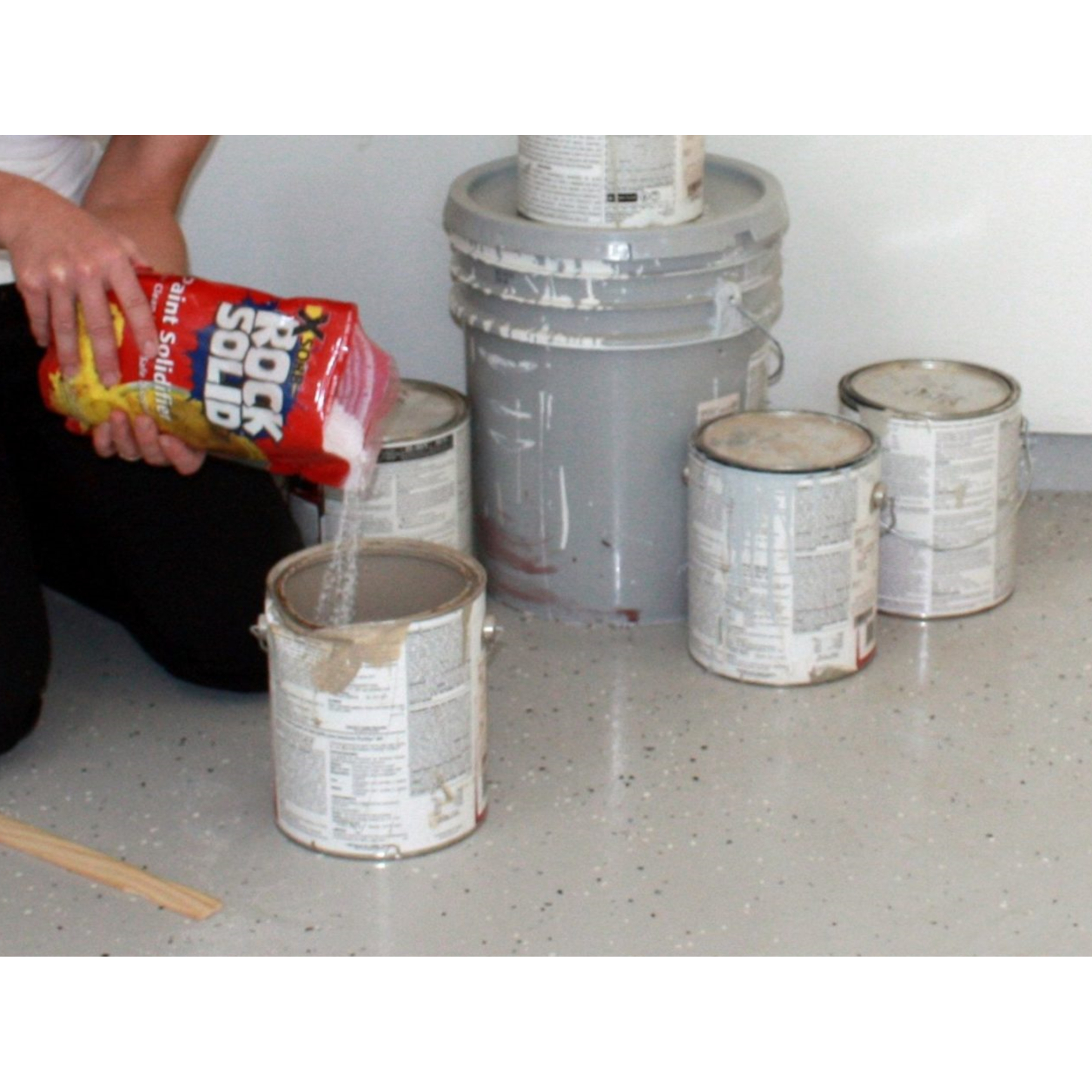 Impact Absorbents Rock Solid Paint Hardener, 4-Gallon Pail, Model ...