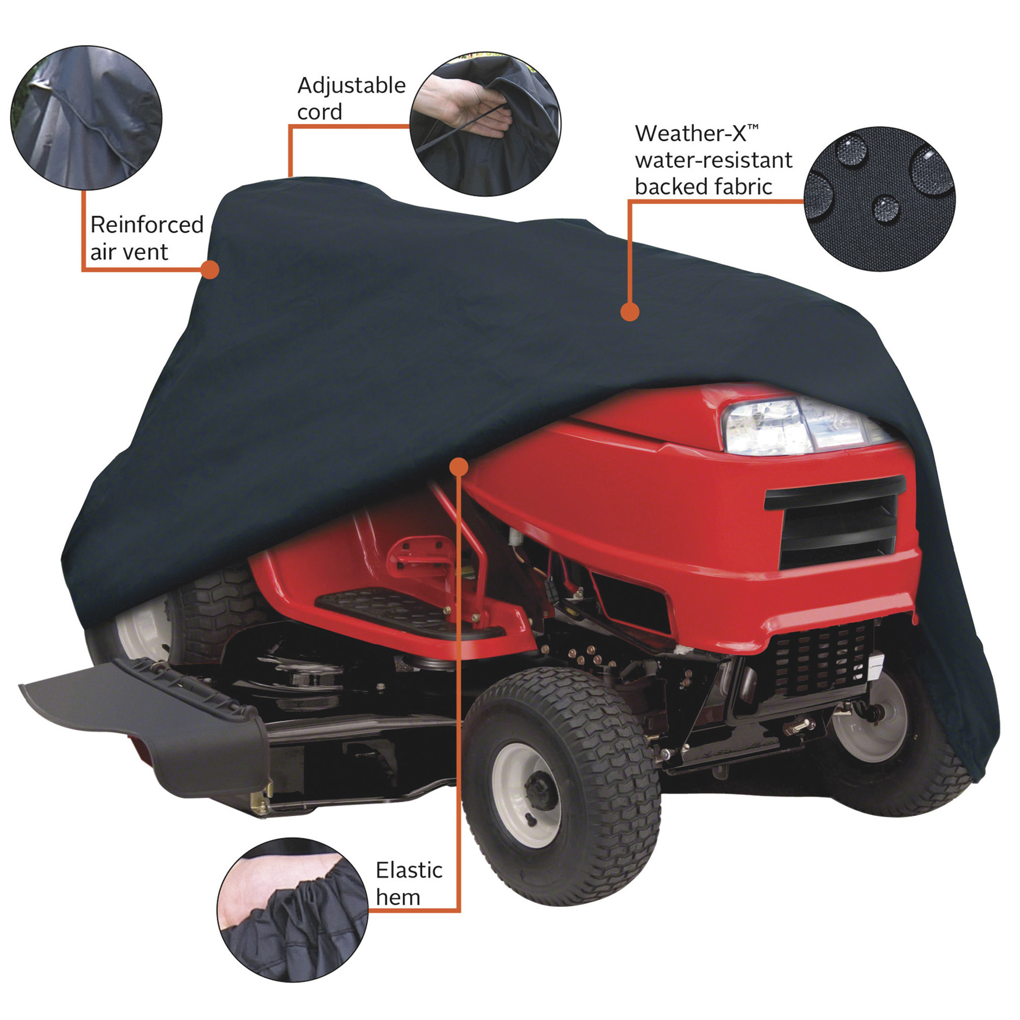 Classic Accessories Universal Tractor Cover, Model# 52-147-040401-00 ...
