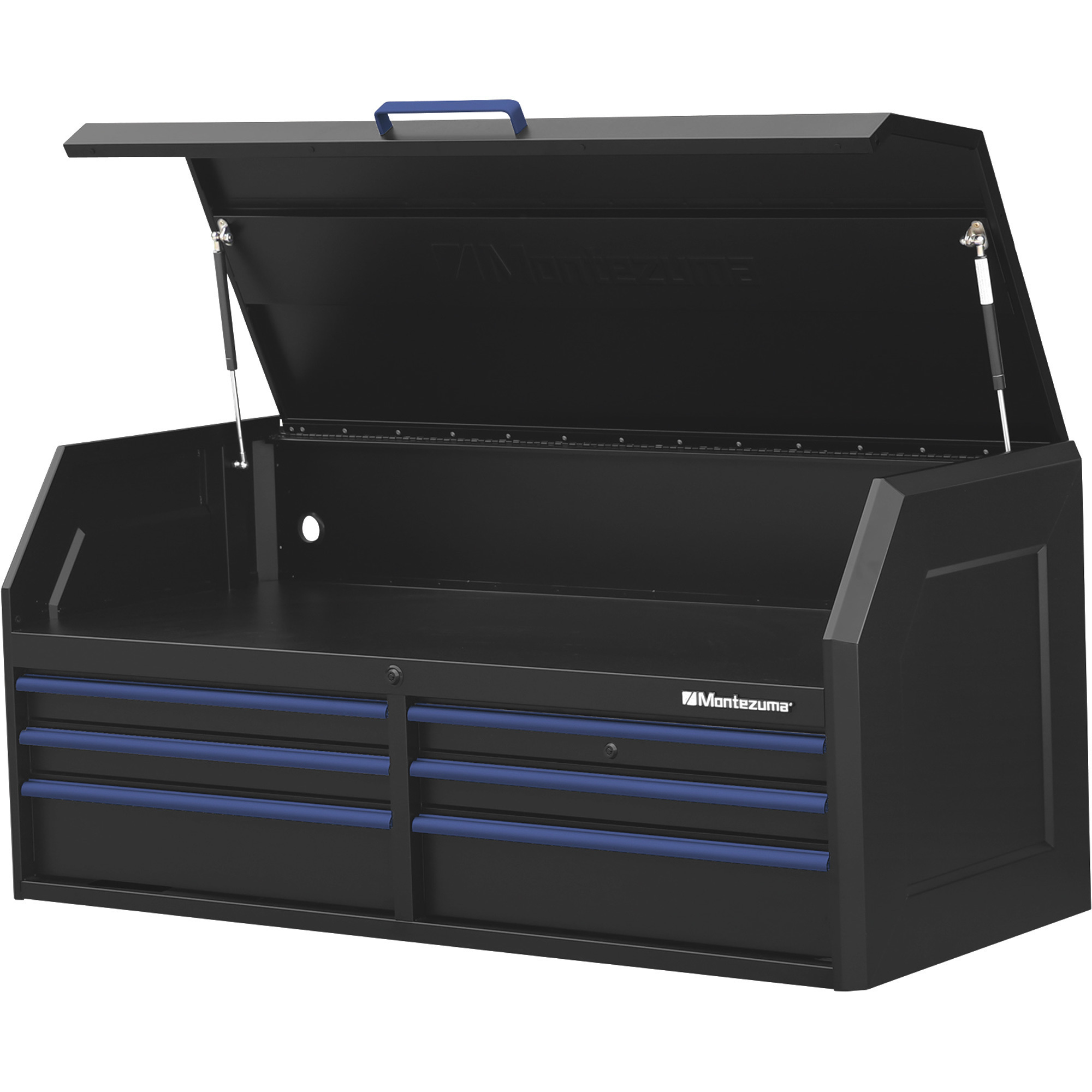 Montezuma 56in. x 24in. 6-Drawer Tool Chest, 56in.W x 24 5/8in.D x 25in ...