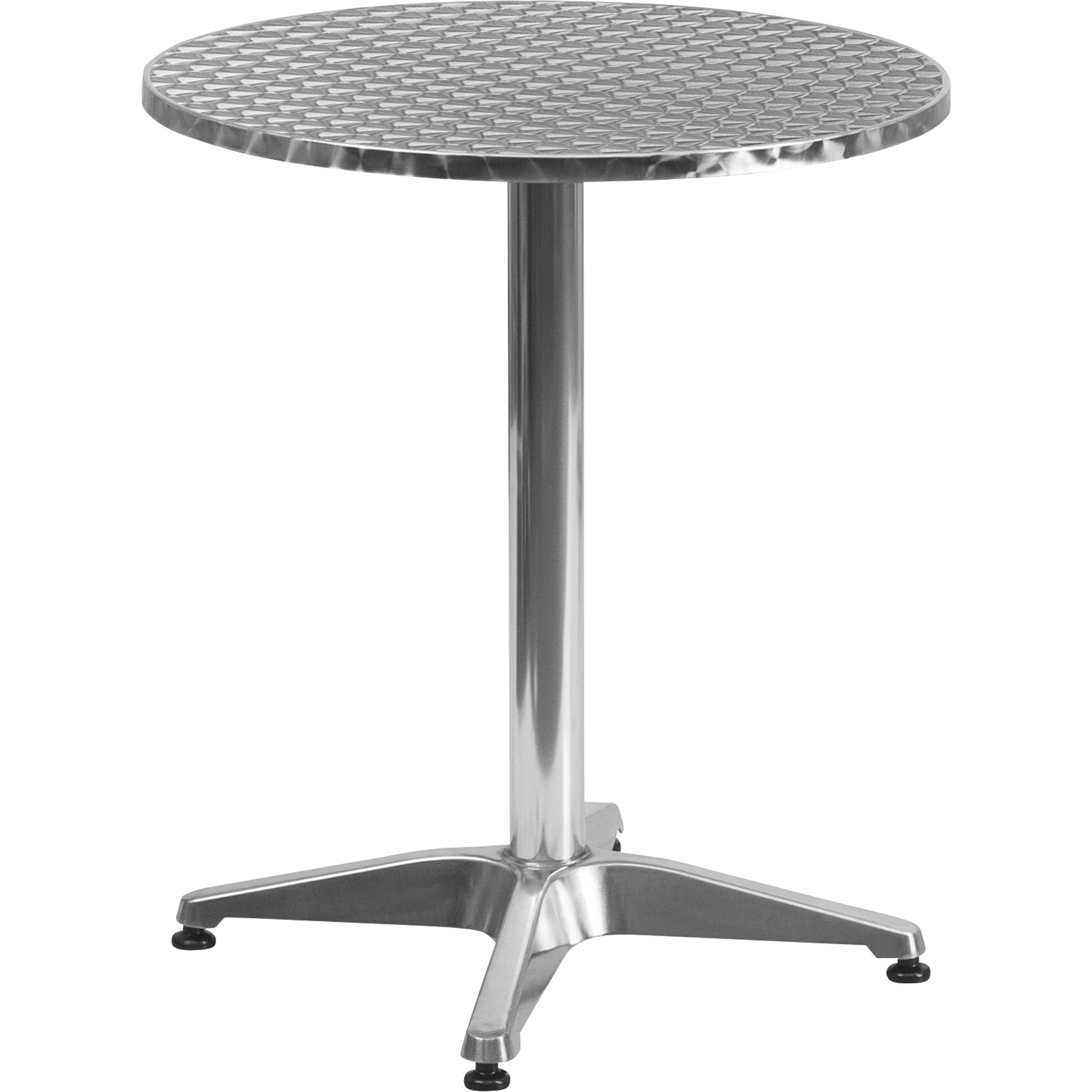 Flash Furniture 23 1/2in. Round Aluminum Table — Model# TLH0521 ...